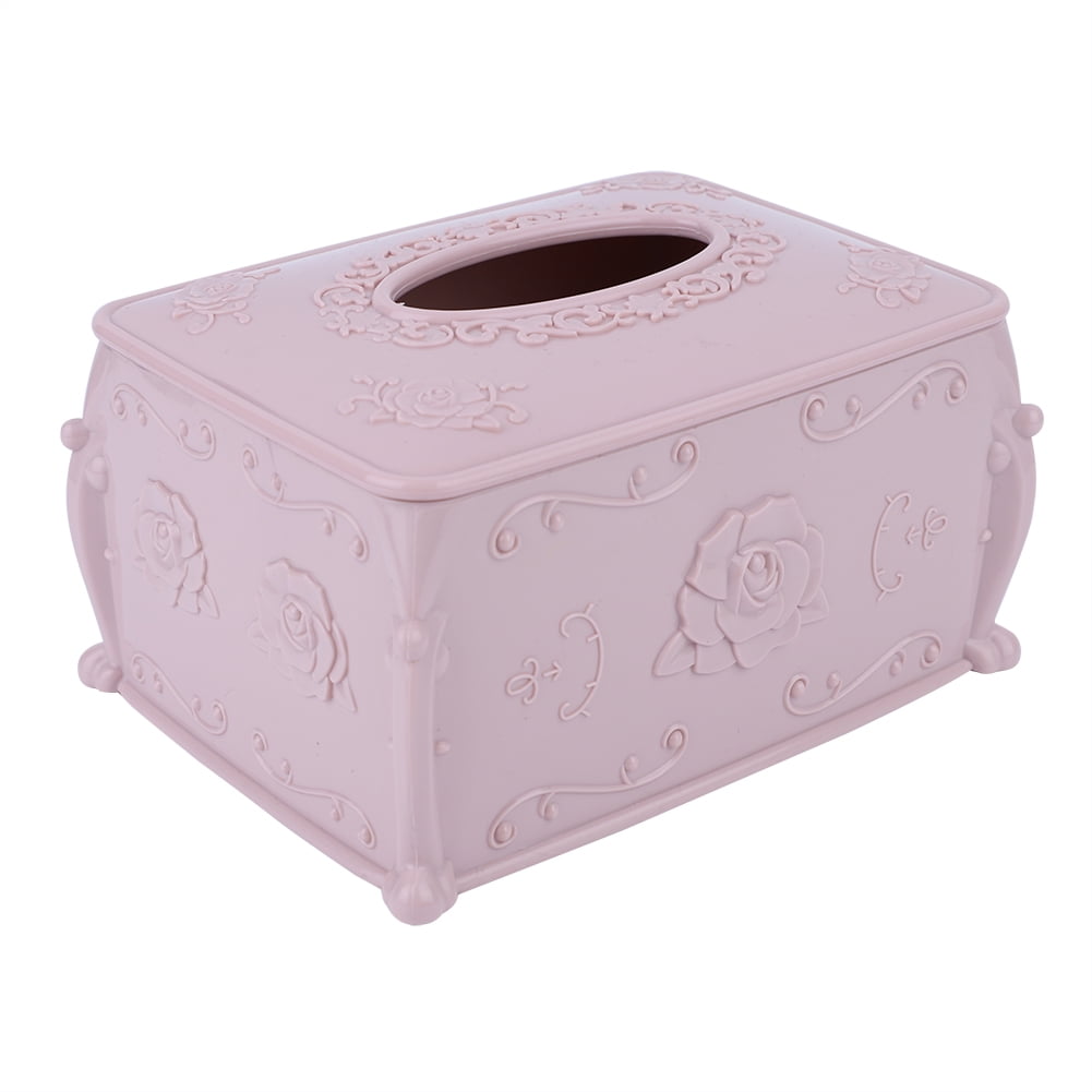Pink European Style Tissue Holder Paper Box for Bathroom and Living ...