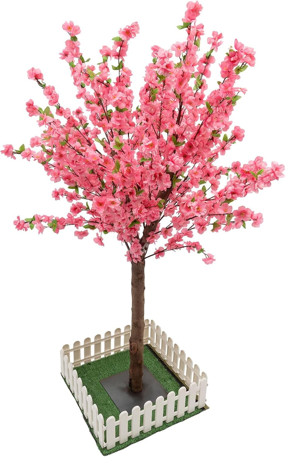 Pink Fake Cherry Blossom Tree, Artificial Cherry Blossom Trees, Pink ...