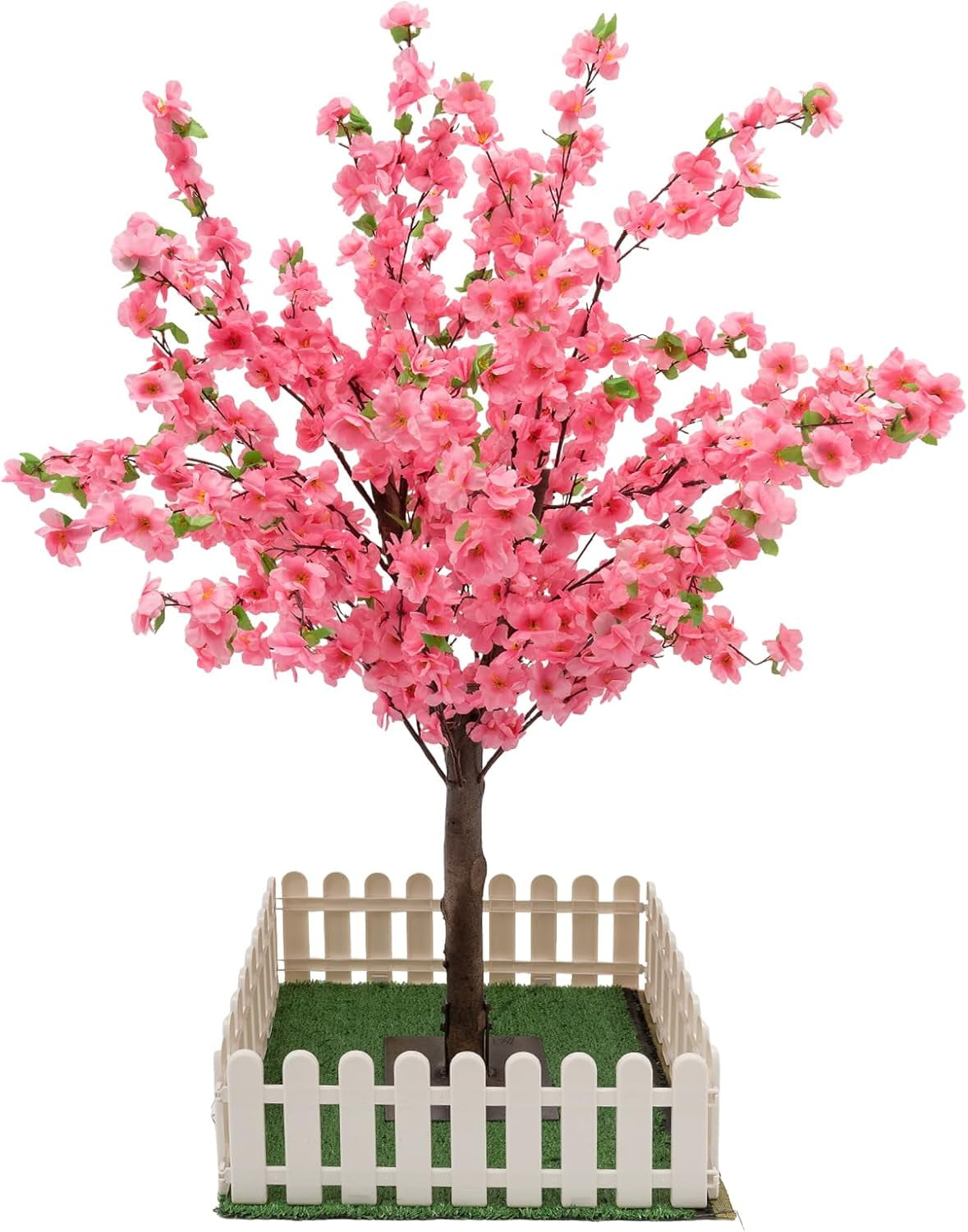 Pink Fake Cherry Blossom Tree, Artificial Cherry Blossom Trees, Pink ...