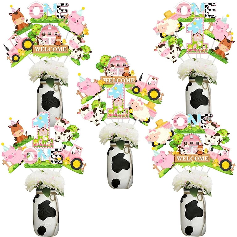 Farm Animal Centerpieces