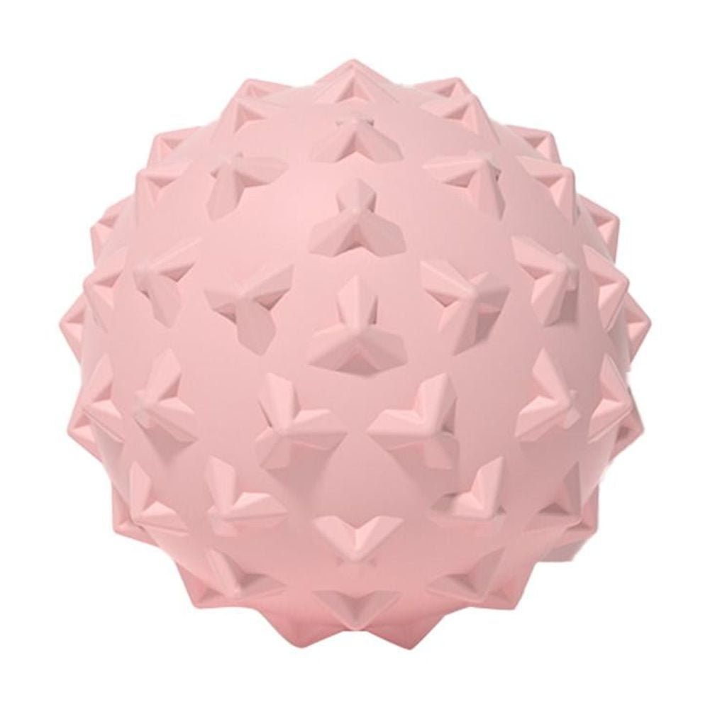 Pink Fascia Ball Muscle Massage Exercise Yoga Ball Hand-Held Foot ...