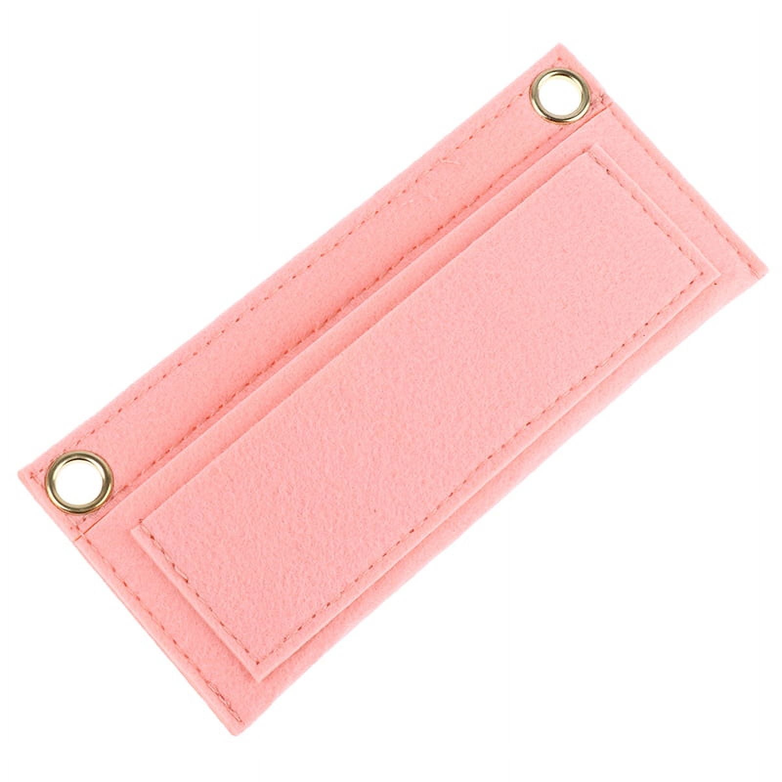 (Pink) Felt Wallet Bag Liner Card Package Internal Layer Retrofitted ...