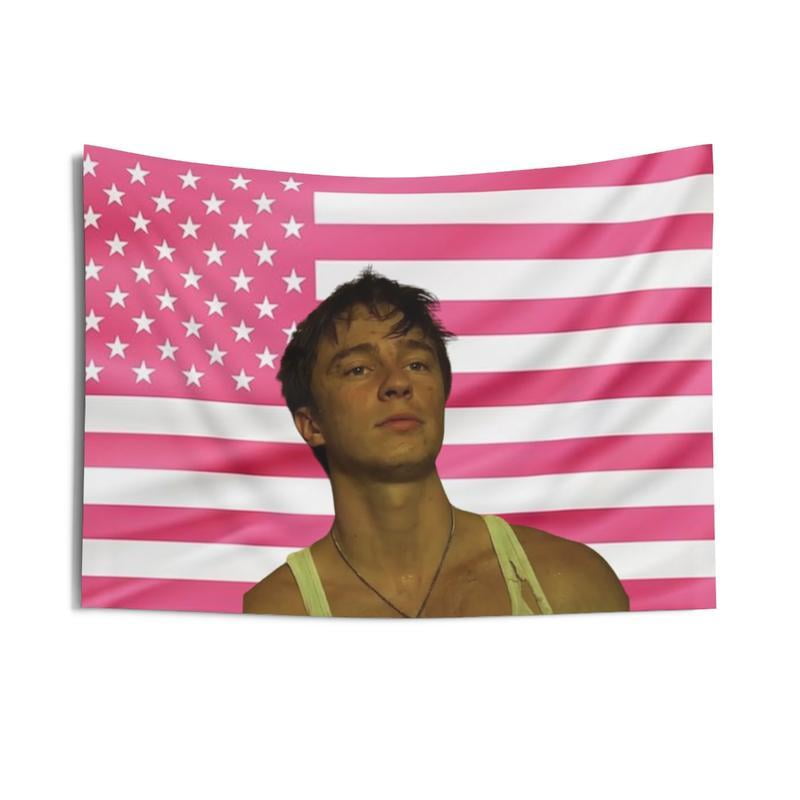 Pink Flag Rafe Cameron OBX outer banks pouge Drew Starkey Flag Merch ...