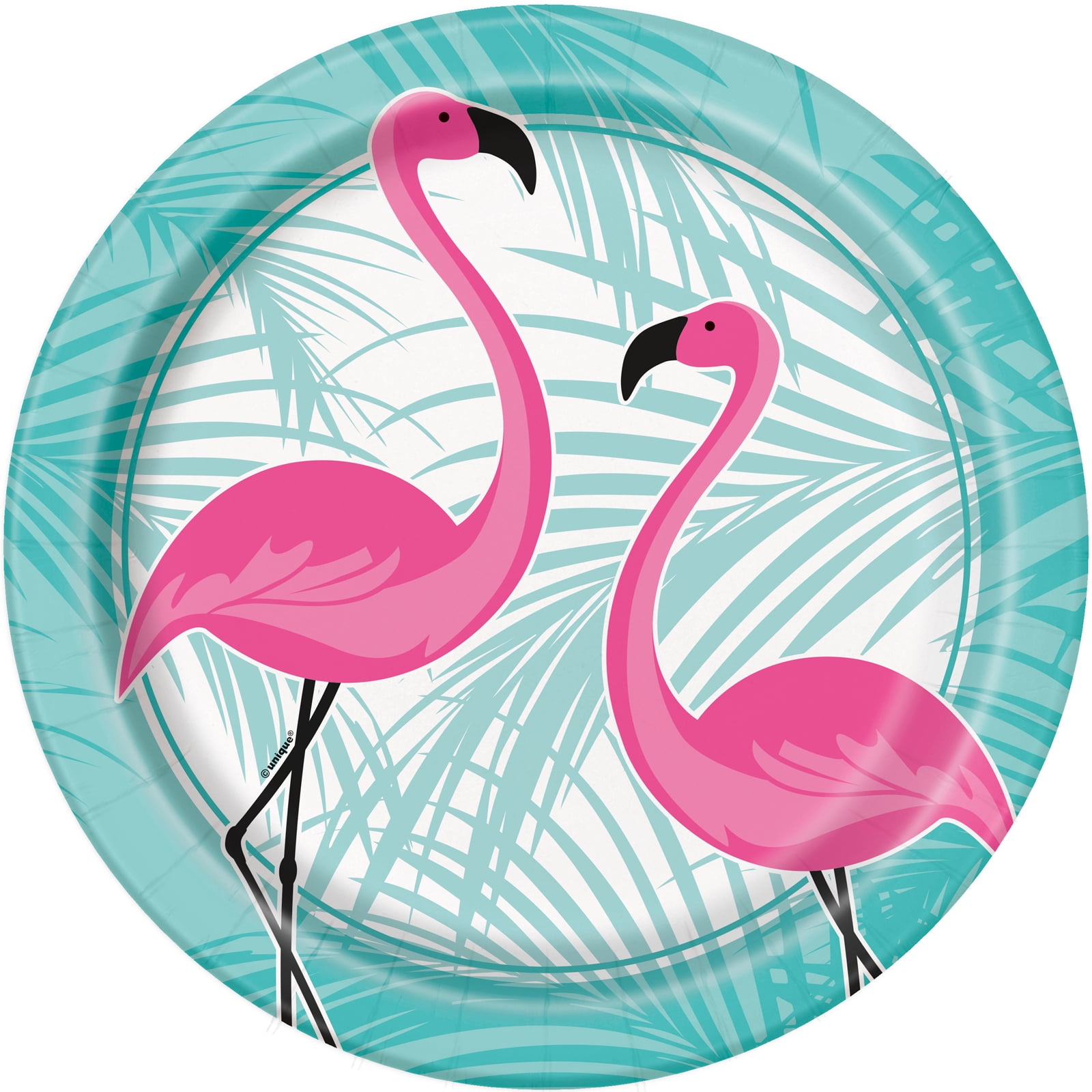 Pink Flamingo Party 9" Dinner Plates (8 Count) - Walmart.com