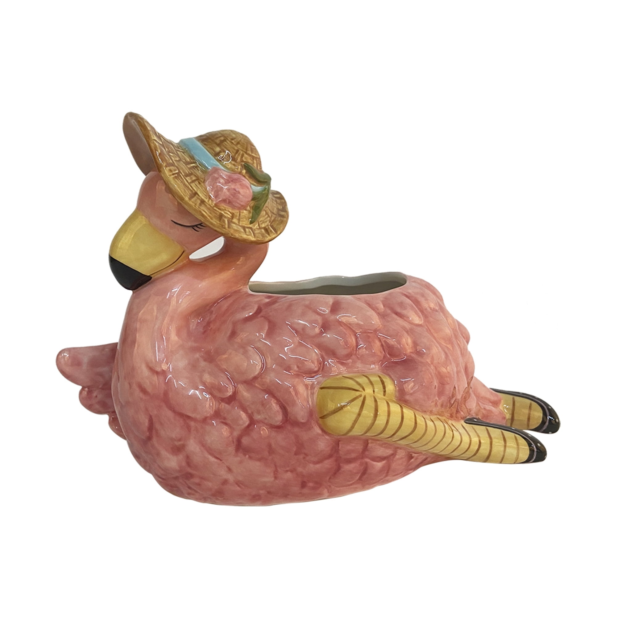 Pink Flamingo Planter | Bird Planter | Succulent Planter Pot | Spring ...