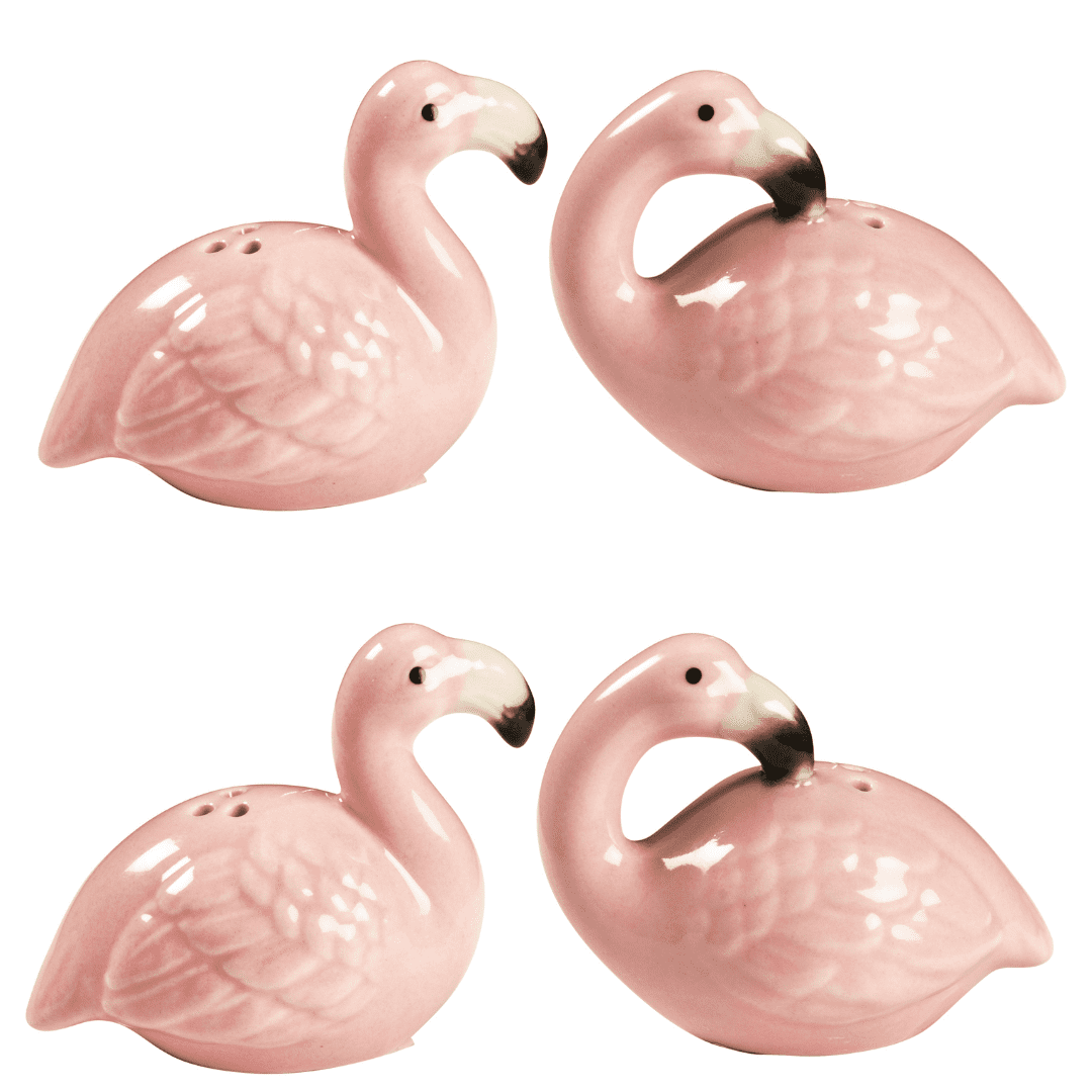 Pink Flamingo Salt & Pepper Set | Pack of 2 - Walmart.com