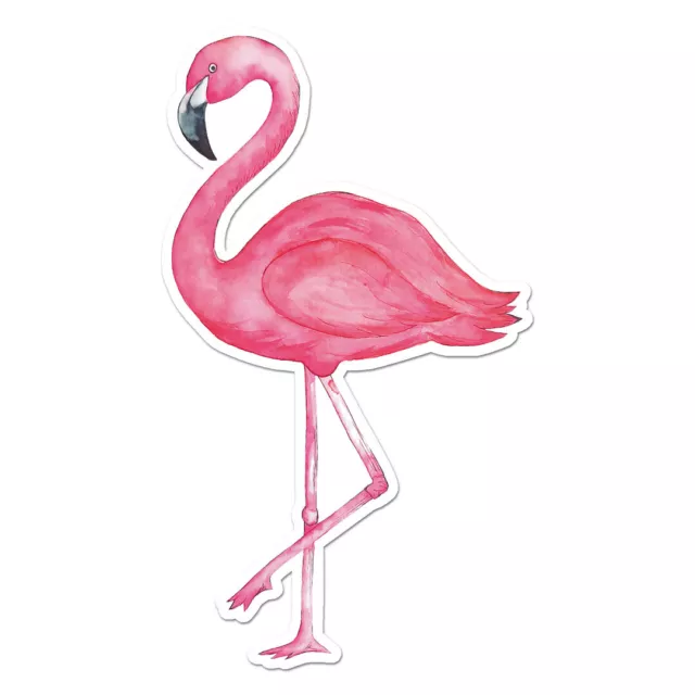 Pink Flamingo Sticker Phone Decal Water Bottle Stickers Car Decals ...