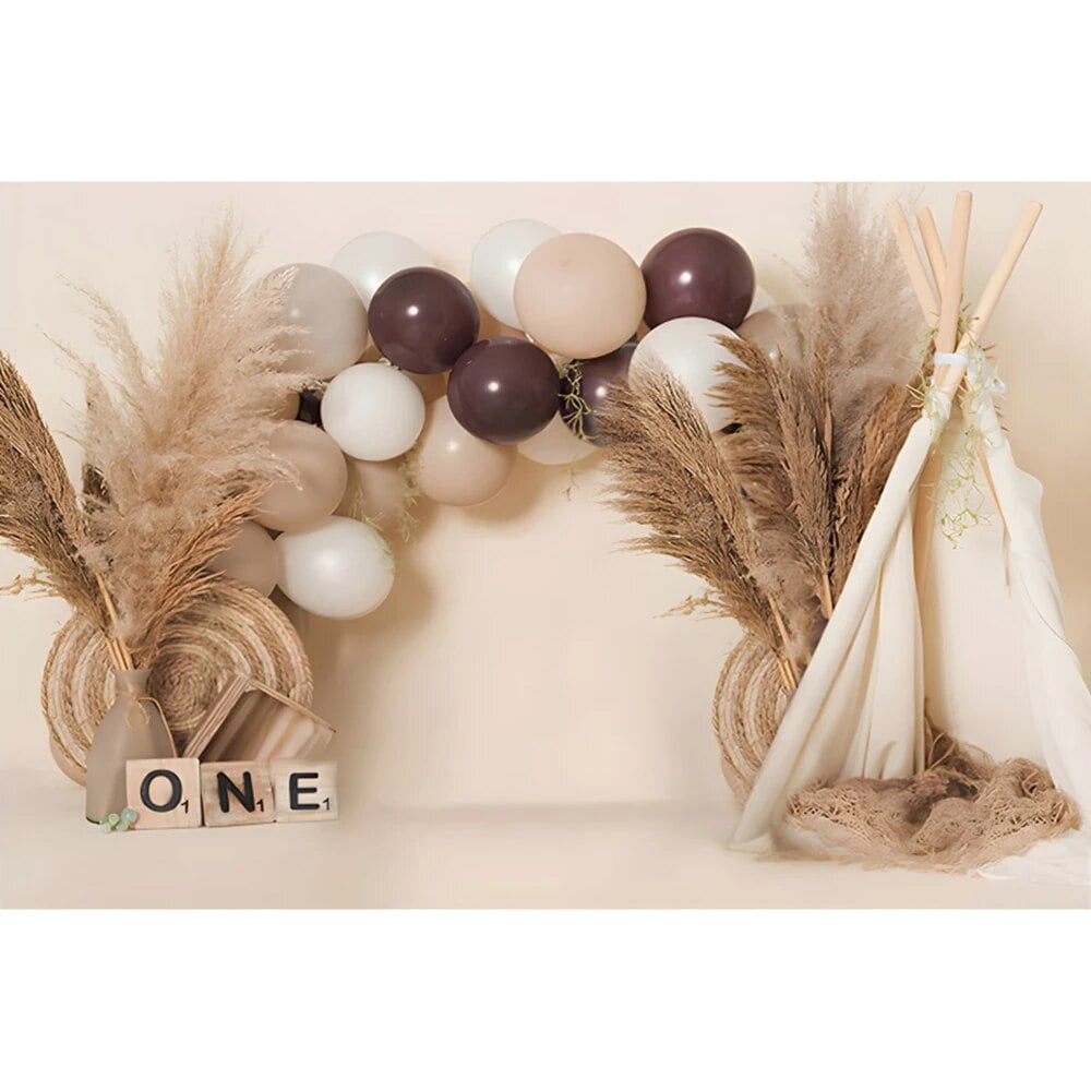 Pink Floral Wedding Boho Backdrop Maternity Photography Newborn ...