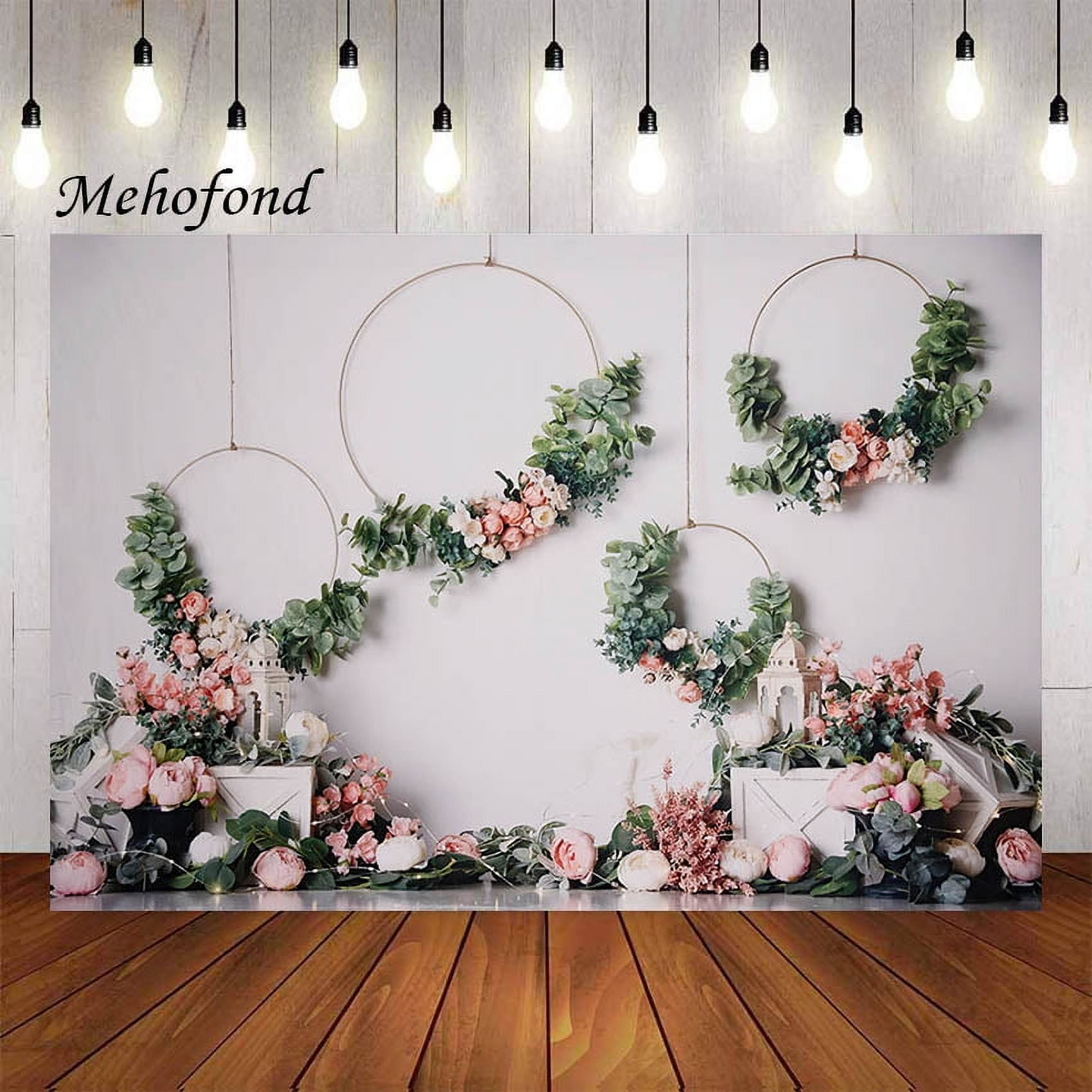 Pink Flower Garden Green Leaves Baby Girl Princess 1st Birthday Cake ...