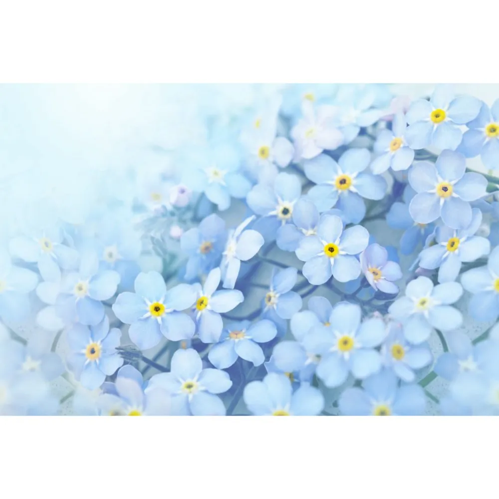 Pink Flower Gre Grass Photography Backdrop Floral Spring Photo Wall ...