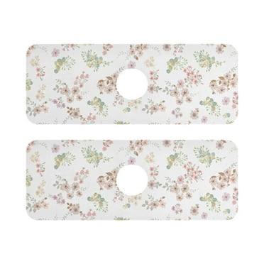 Fabric Bathroom Dobby Sink Skirt/Drape - Sage - Walmart.com