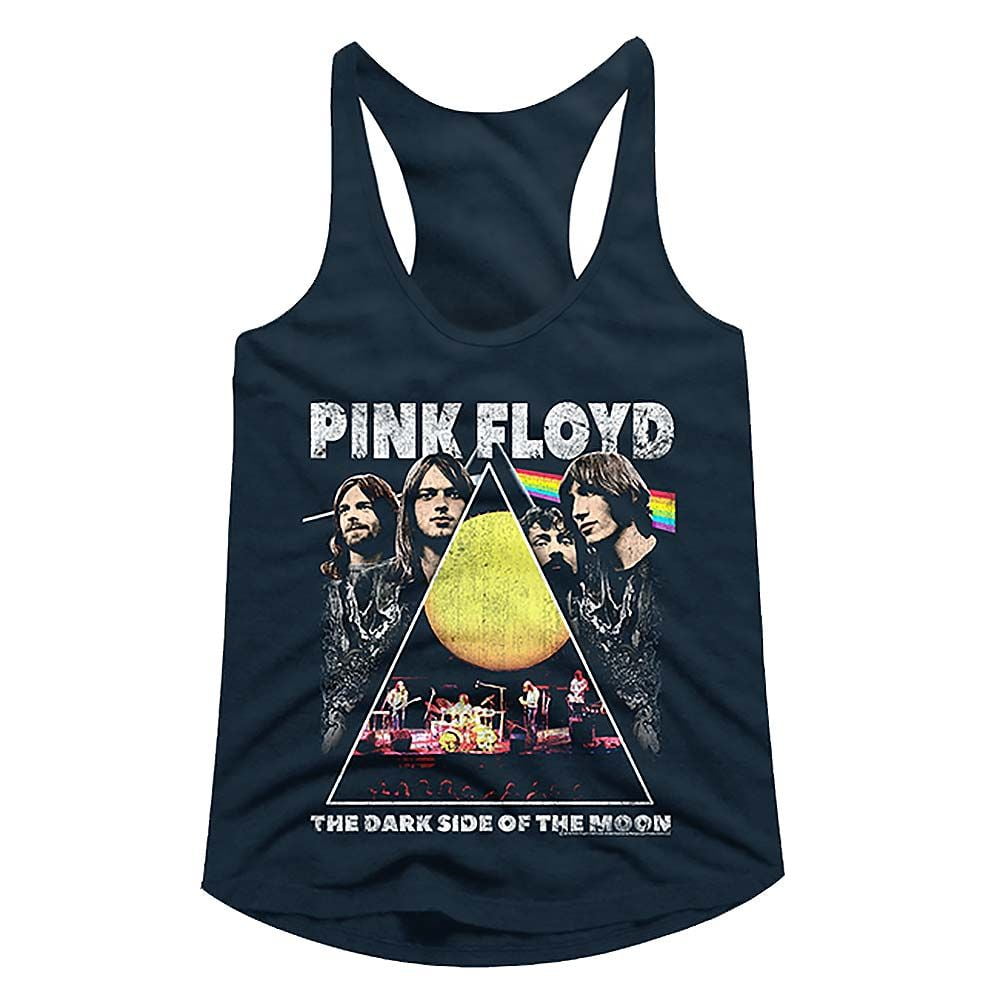 Pink Floyd Pinkfloyd Midnight Navy Women's Racerback Tank Top M ...