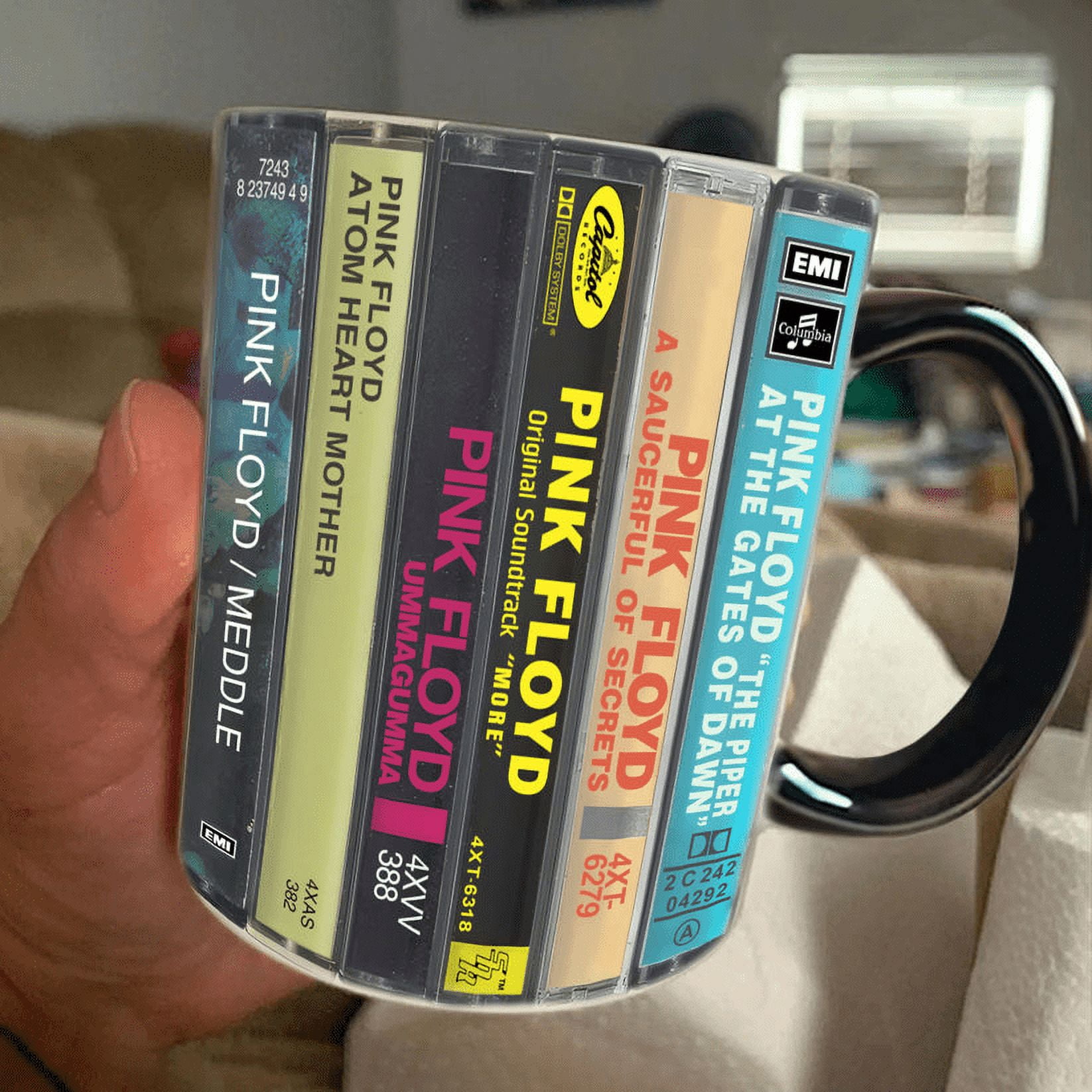 Pink Floyd Albums Cassette Retro Collection Accent Mug - Walmart.com