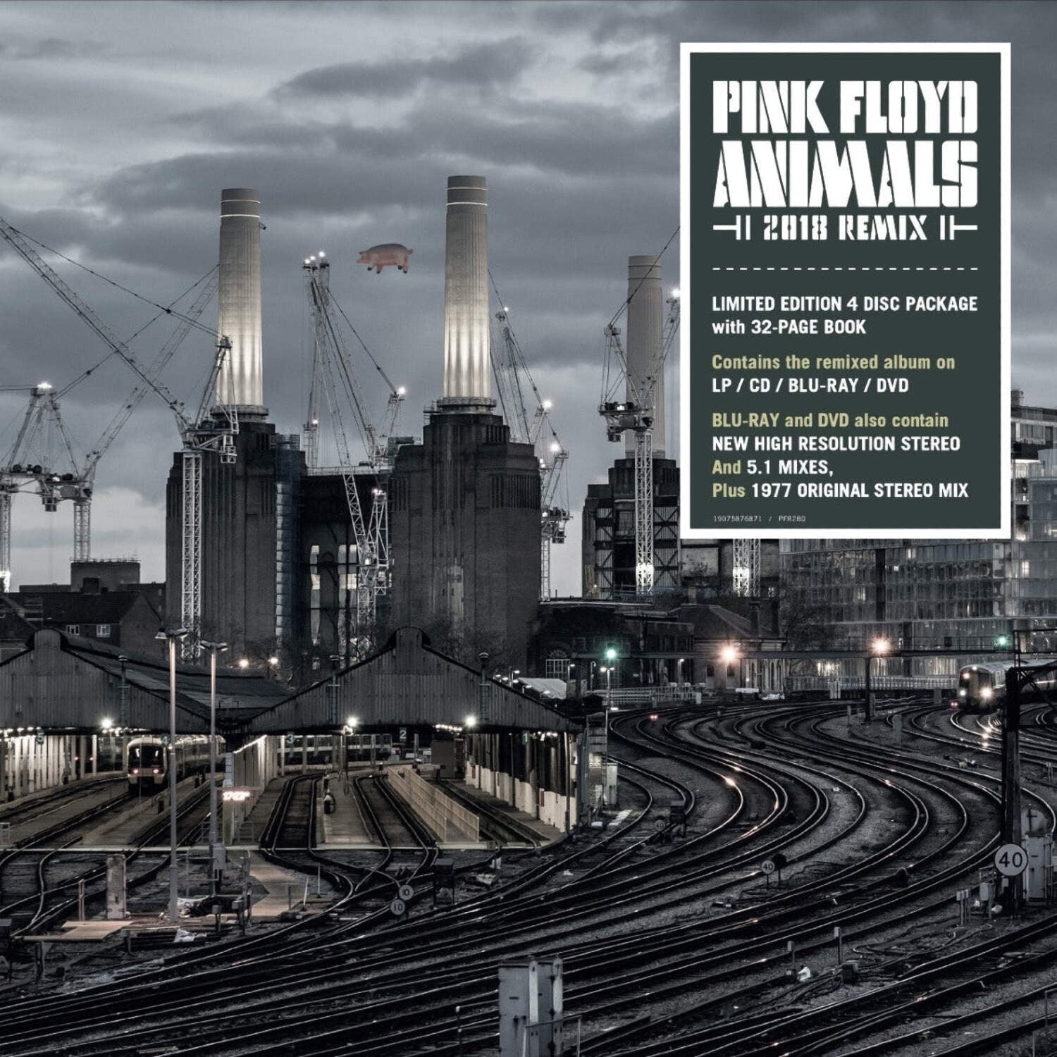 Pink Floyd - Animals (2018 Remix) Deluxe Box Set LP/CD/BR/DVD - Rock ...