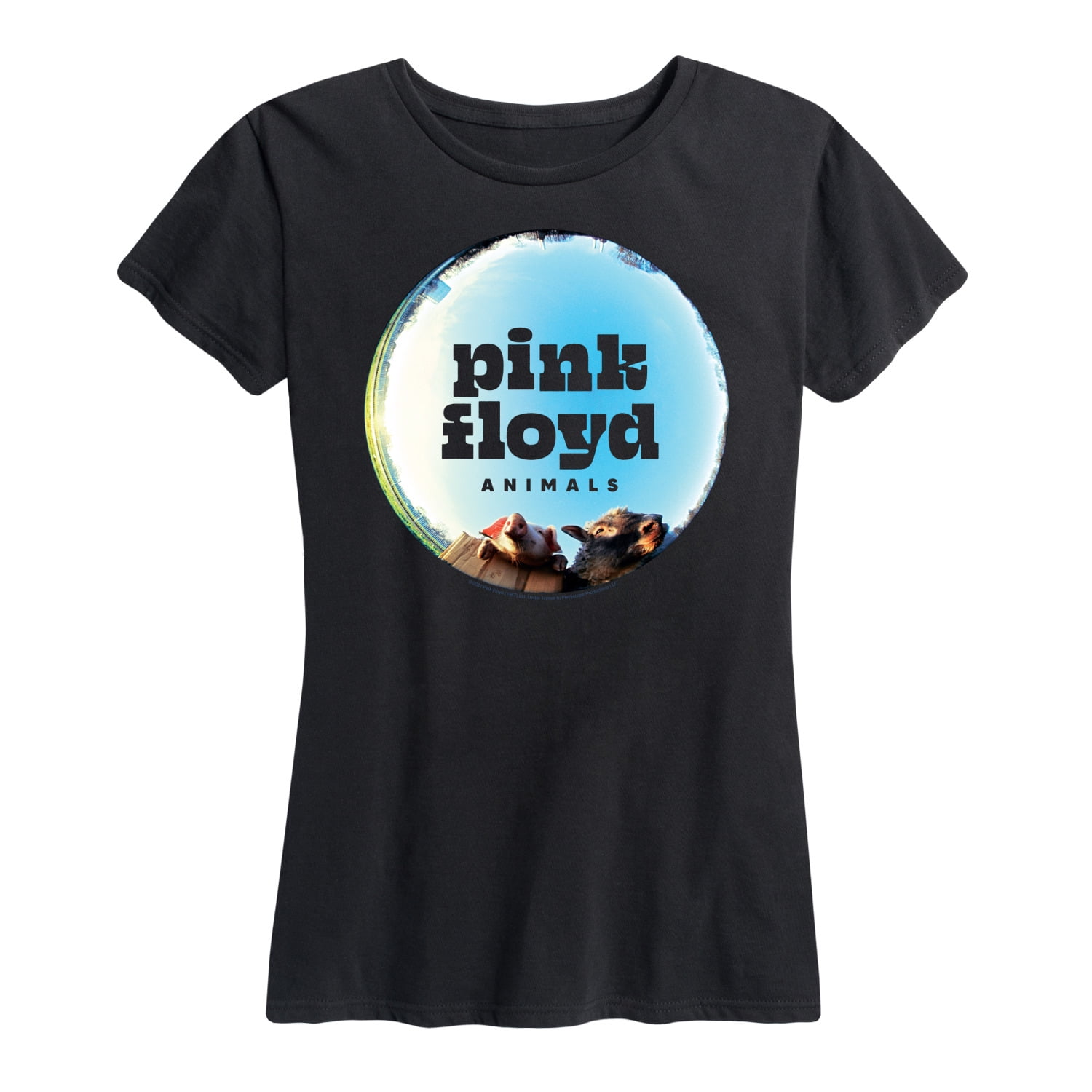 Pink Floyd - Animals Fish Eye - Women's Short Sleeve Graphic T-Shirt ...