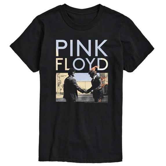 Pink Floyd - Pink Floyd WYWH Handshake Fire - Men's Short Sleeve ...