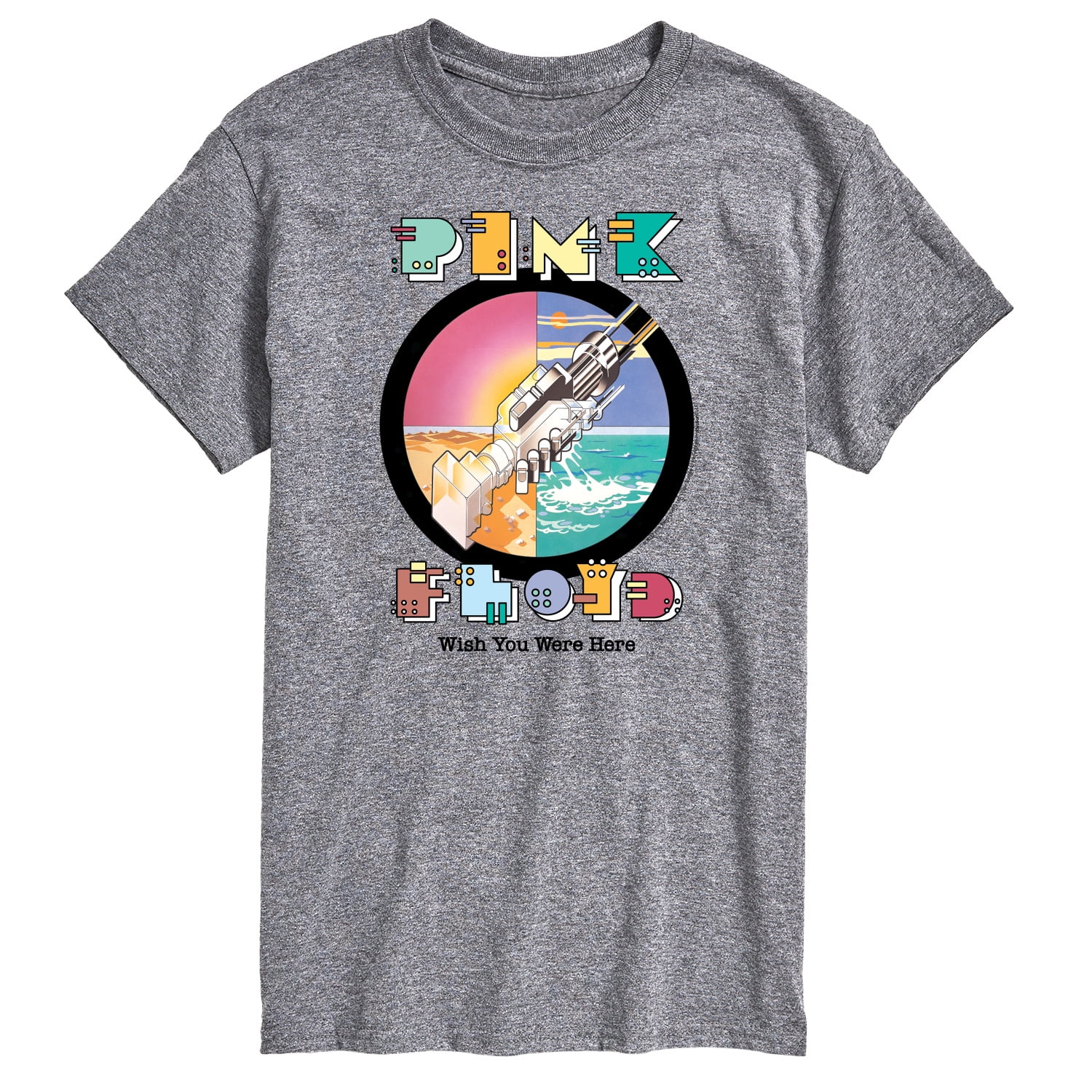 Pink Floyd - Robot Handshake - Men's Short Sleeve Graphic T-Shirt ...