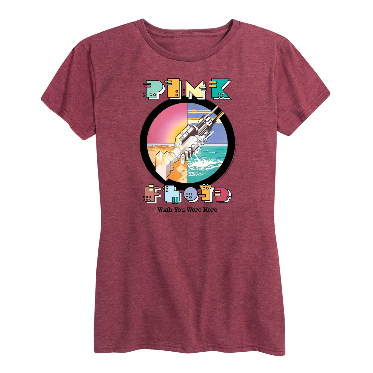 Pink Floyd - Robot Handshake - Women's Short Sleeve Graphic T-Shirt ...