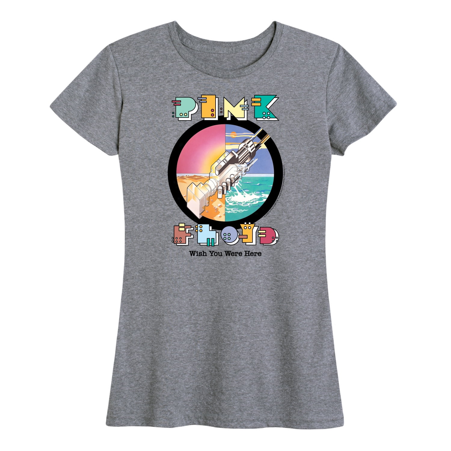 Pink Floyd - Robot Handshake - Women's Short Sleeve Graphic T-Shirt ...