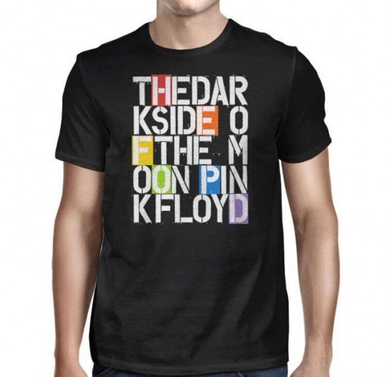Pink Floyd Stencil Letters T-Shirt - Walmart.com
