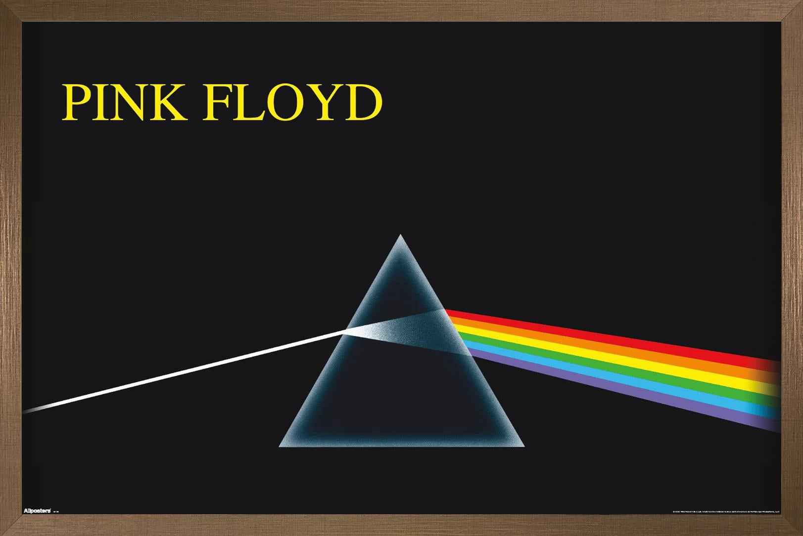 Pink Floyd - The Dark Side Of The Moon Logo Wall Poster, 14.725" x 22. ...