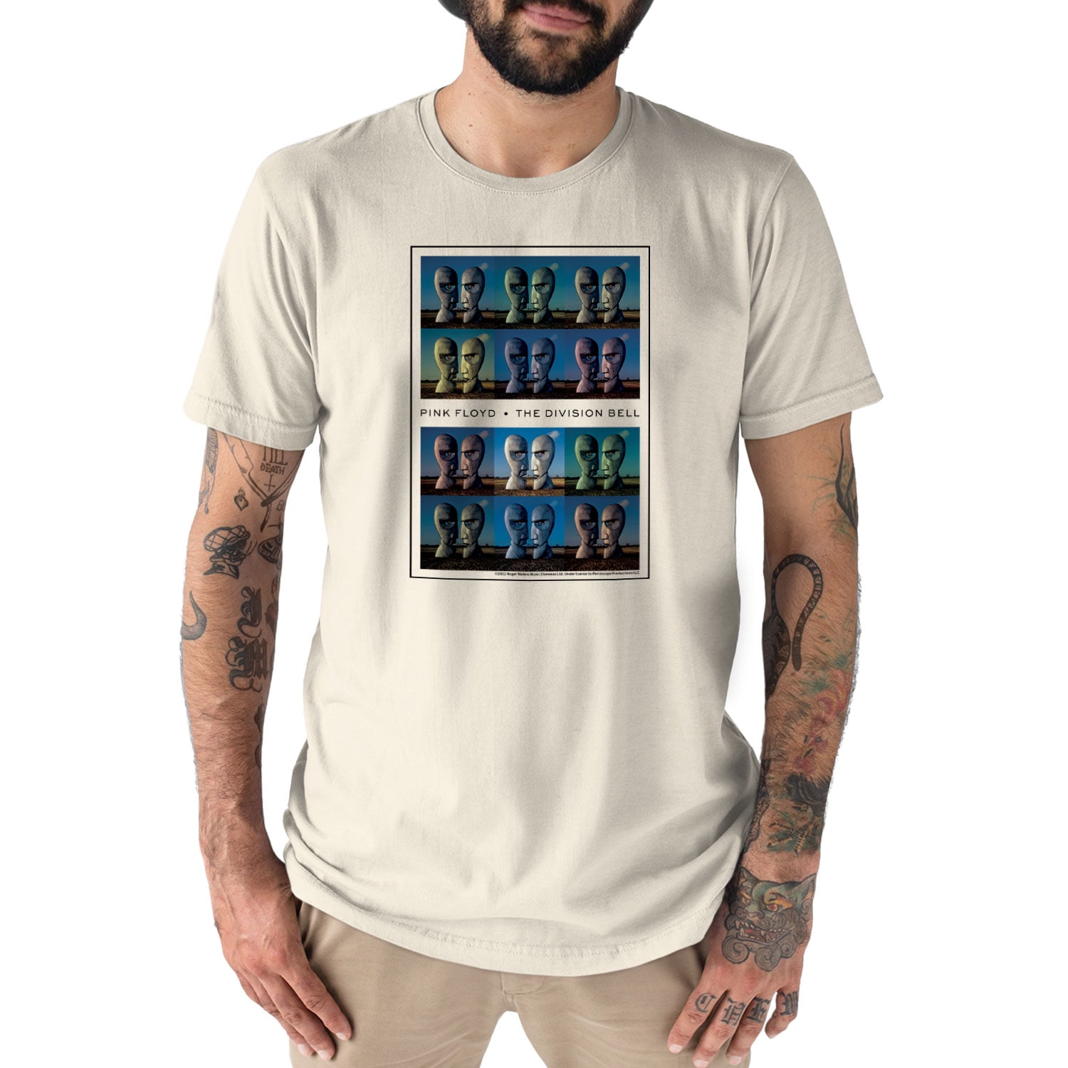 Pink Floyd - The Division Bell Grid - Men's Short Sleeve Graphic T ...