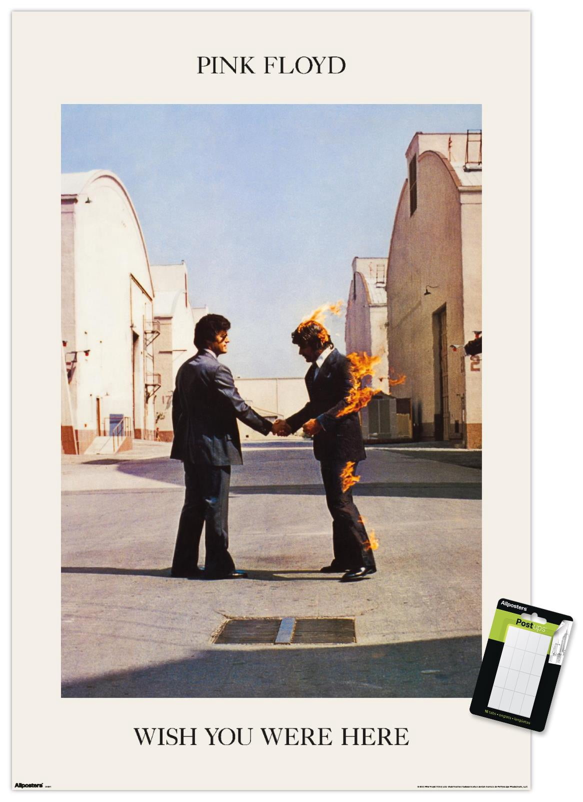 Pink Floyd - We Wish You Were Here Wall Poster, 22.375" x 34" - Walmart.com