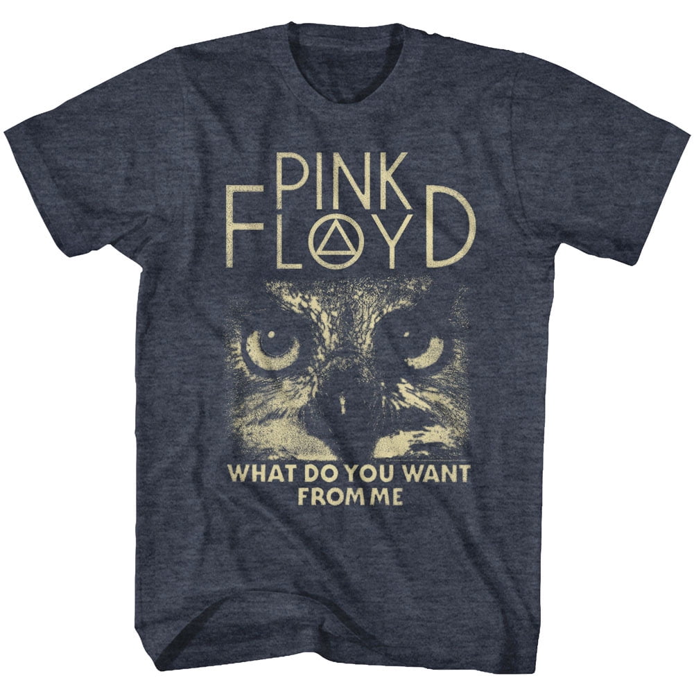 Pink Floyd What do you Want from Me Men's T Shirt (NavyHeather, AdultL ...