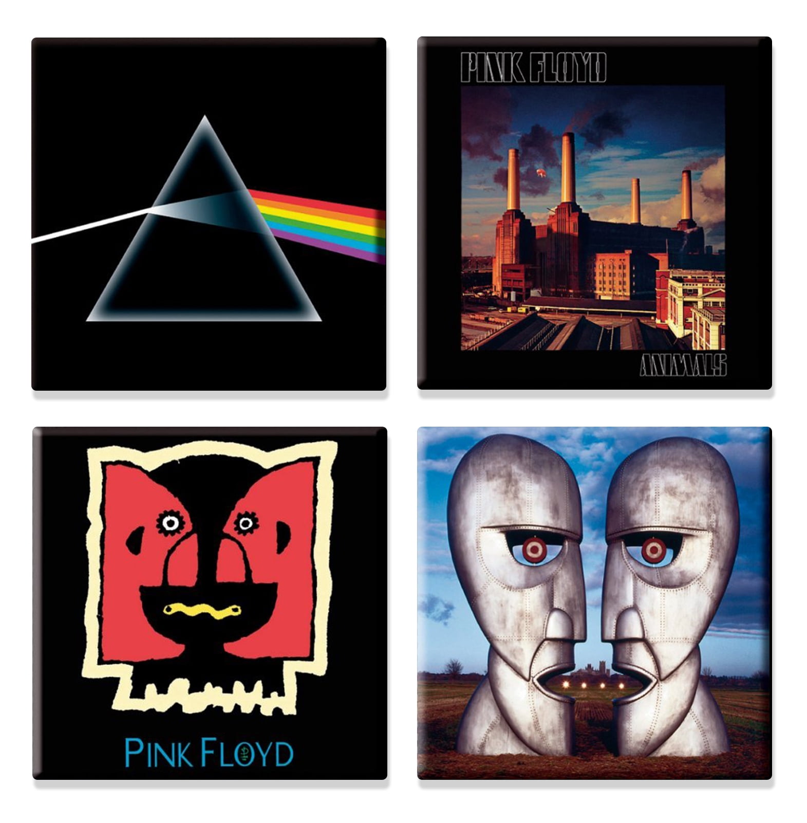 Pink Floyd dark side of the moon new official 4 x fridge magnet Gift ...
