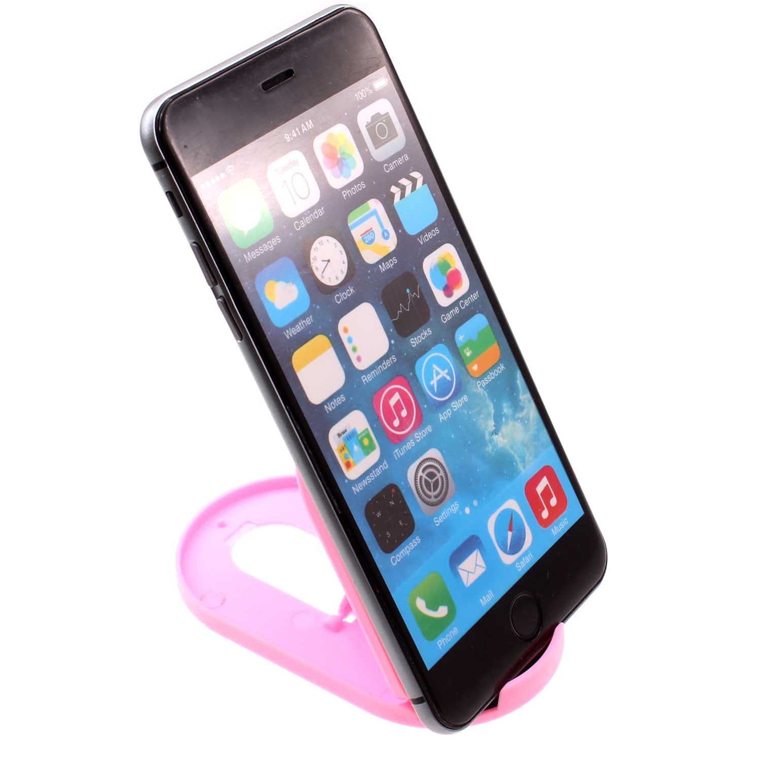 Pink Fold-up Stand for LG Premier Pro Plus (L455DL) - Holder Travel ...