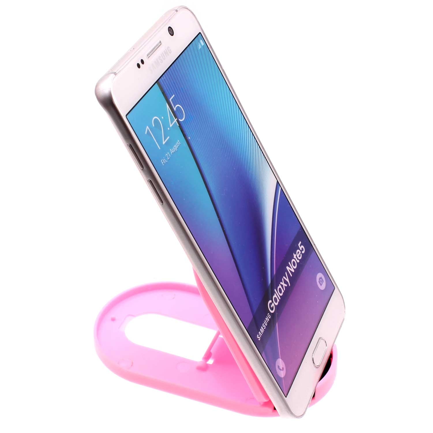 Pink Fold-up Stand for Samsung Galaxy Z Flip6 - Holder Travel Desktop ...
