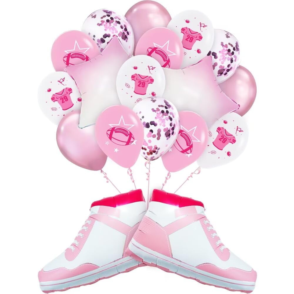 Pink Football Arch MMF7 Kit Jersey Shoes Sneaker Decor for Girls Super ...