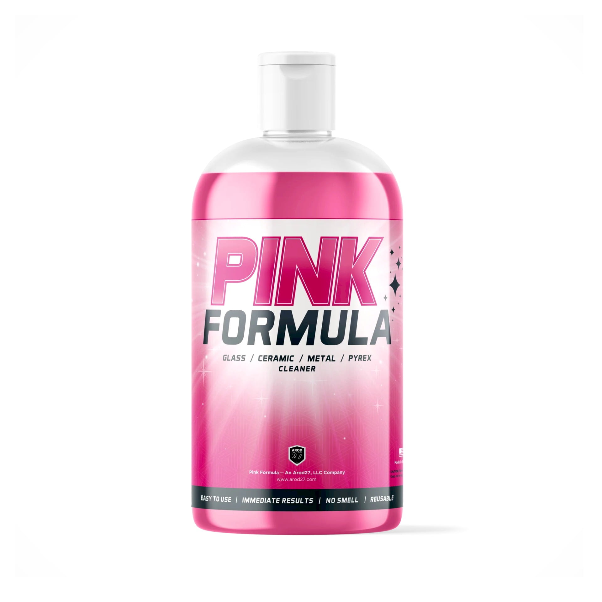 Pink Formula Glass Cleaner – Clean Glass, Ceramics, Metal and Pyrex ...