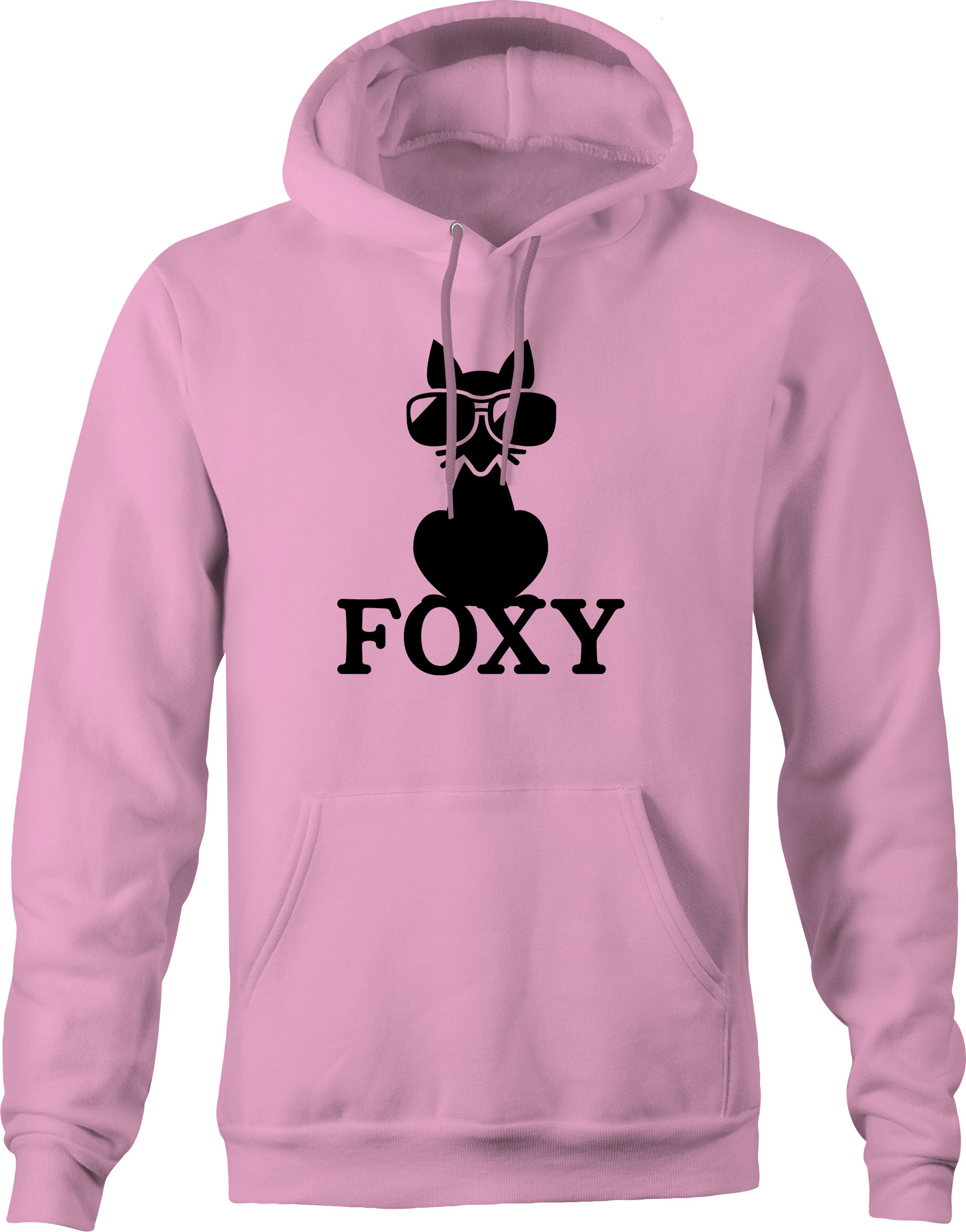 Pink Foxy Fox Sunglasses Shades Cool Good-Looking Silly Hoodie XXL ...