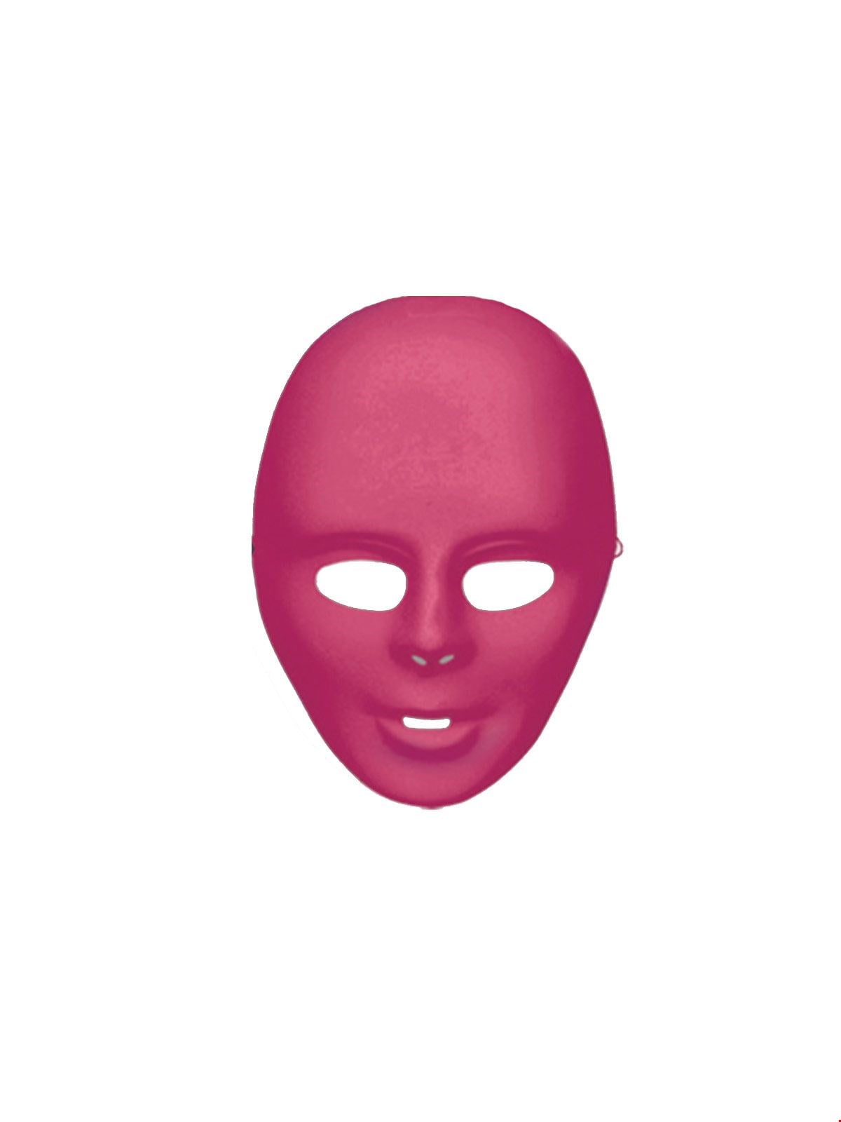 Pink Full Face Mask Halloween Costume Accessory - Walmart.com