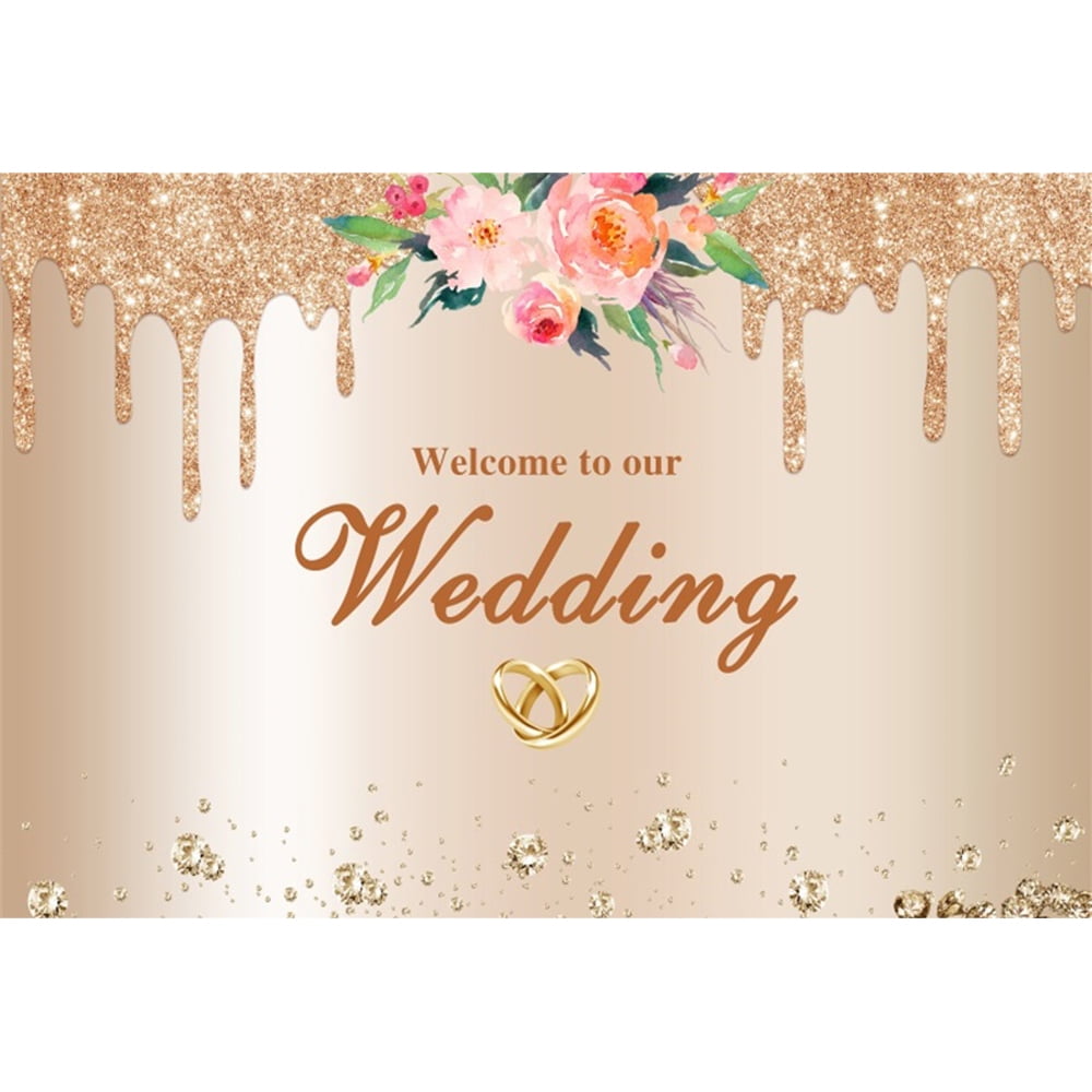 Pink Glitter Woman Birthday Party Princess Girl Custom Backdrop ...