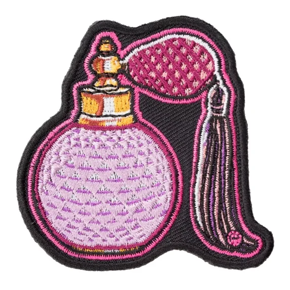 Pink Glitz & Glam Perfume Bottle Patch, Ladies Patches - Walmart.com