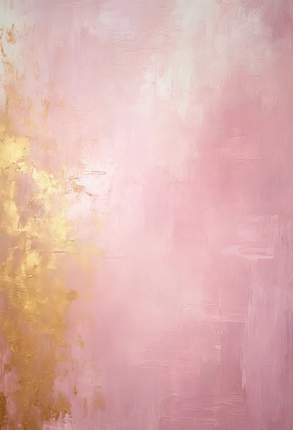 Pink Gold Abstract Texture Adult Birthday Wedding Maternity Portrait r ...