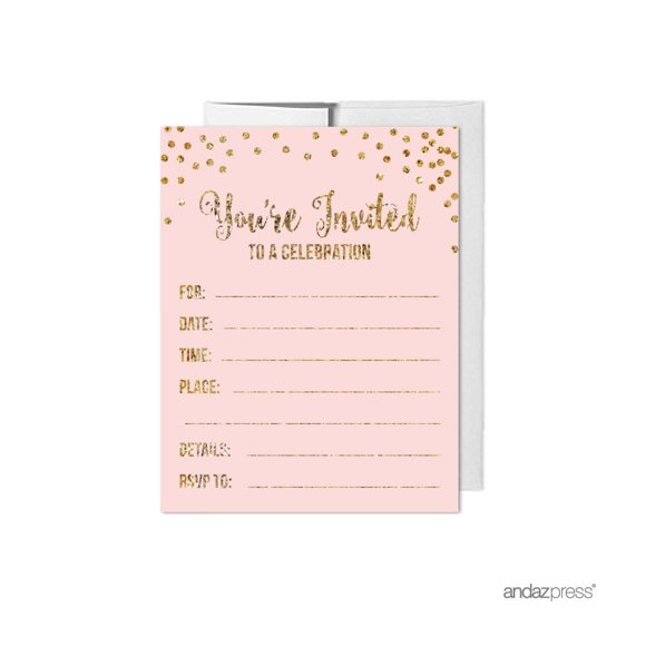 Invitations in Cards, Stationery & Invitations - Walmart.com