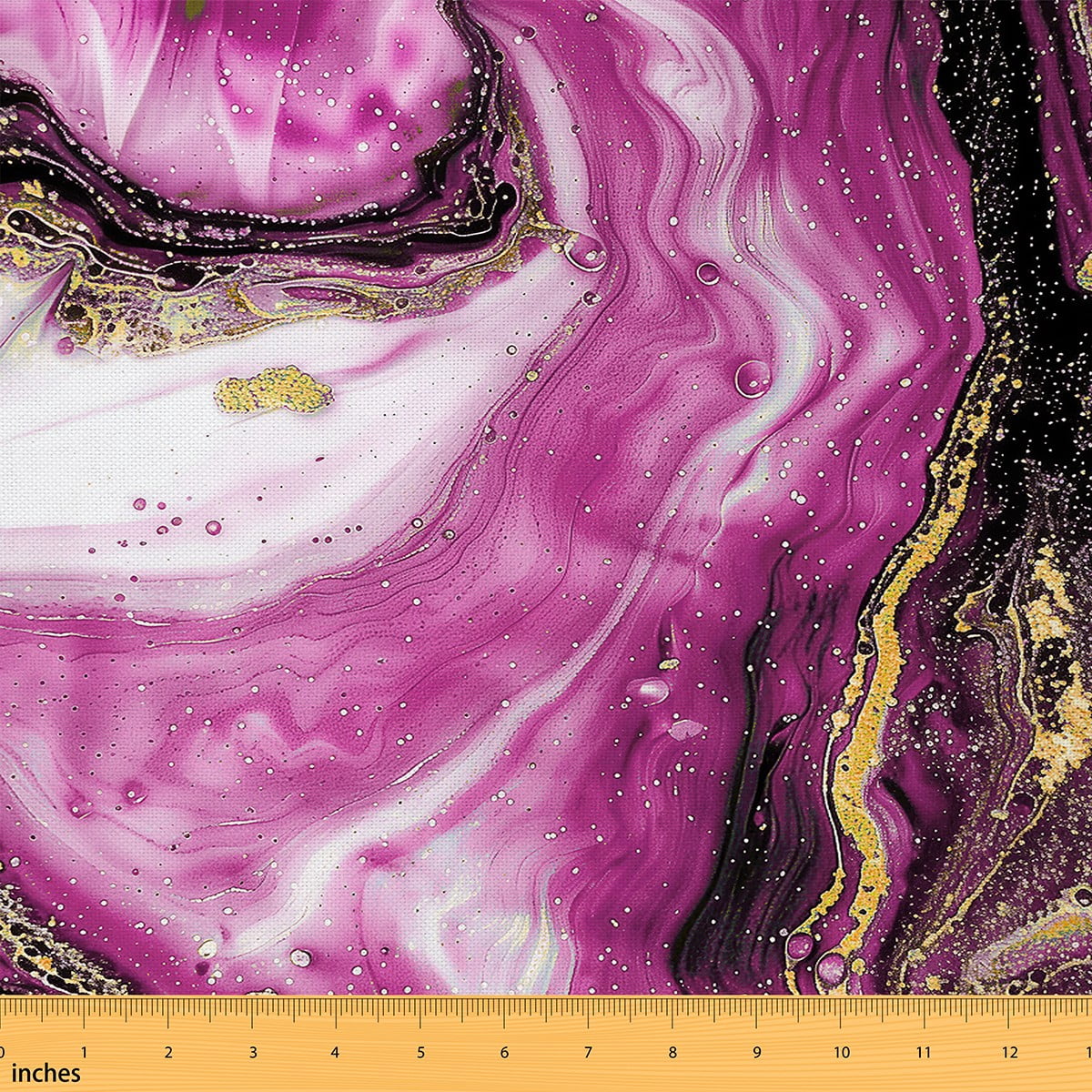 Pink Gold Marble Upholstery Fabric,Glitter Marbling Texture Indoor ...