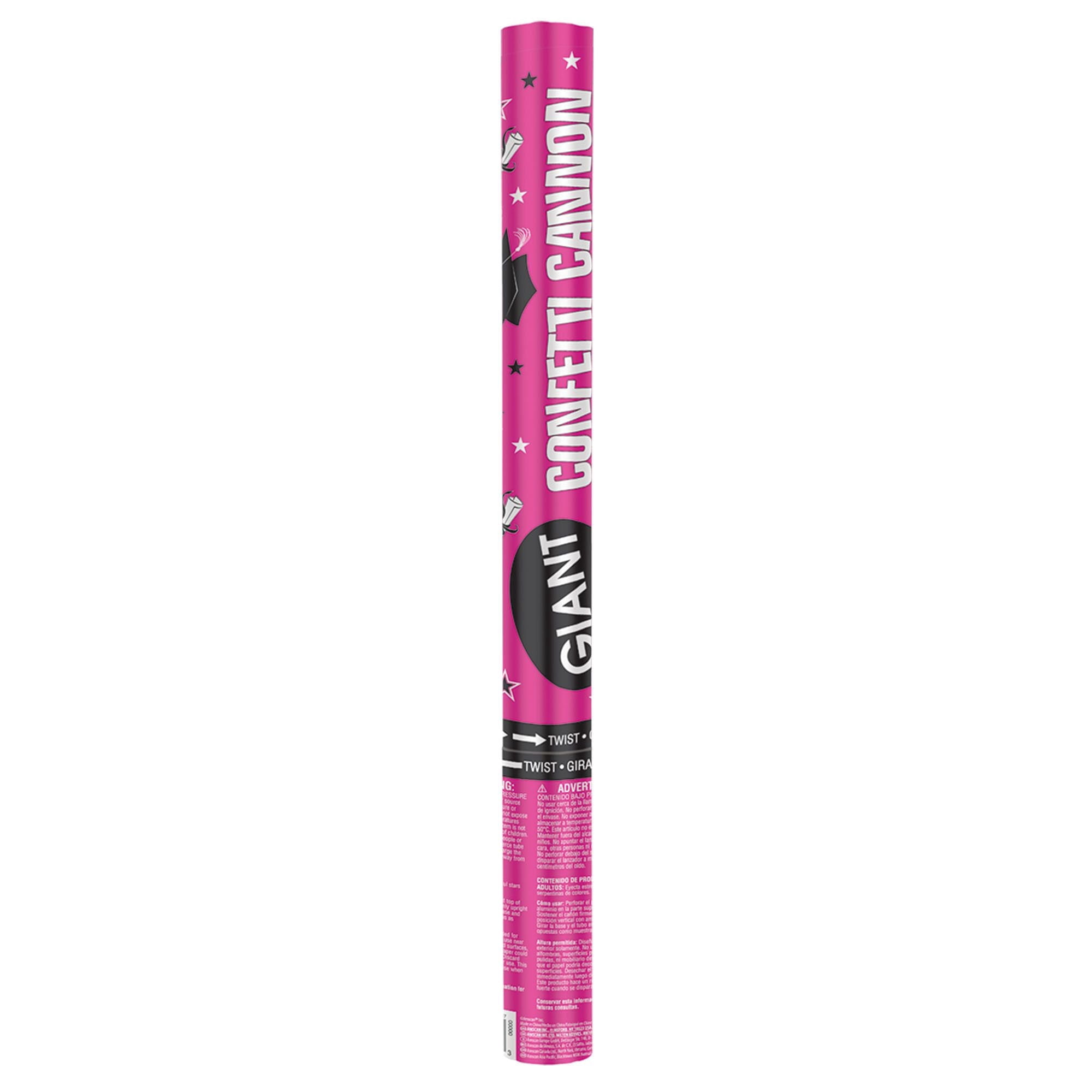 Pink Grad Giant Confetti Cannon, 1ct - Walmart.com