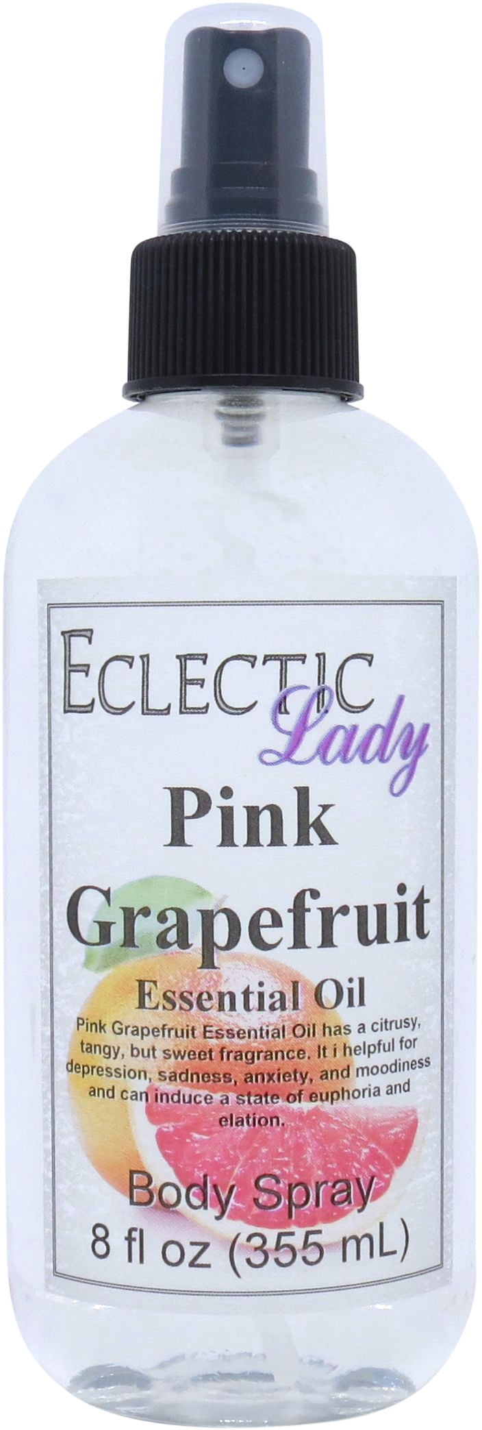 Pink Grapefruit Body Spray, Eclectic Lady, Hydrating Mist, Unisex, 8 oz ...