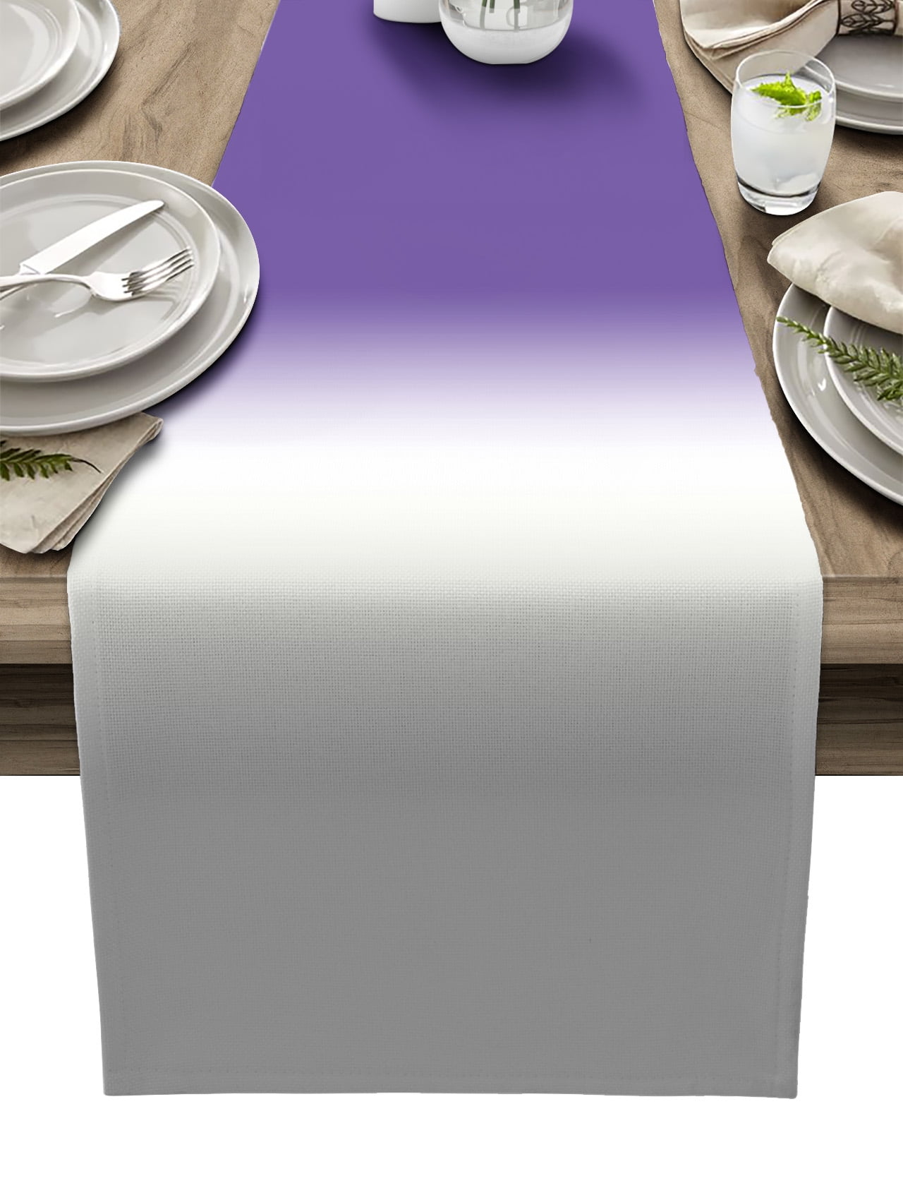 Pink Gray Gradient Pop Table Runner ration Home r Dinner Table ration ...