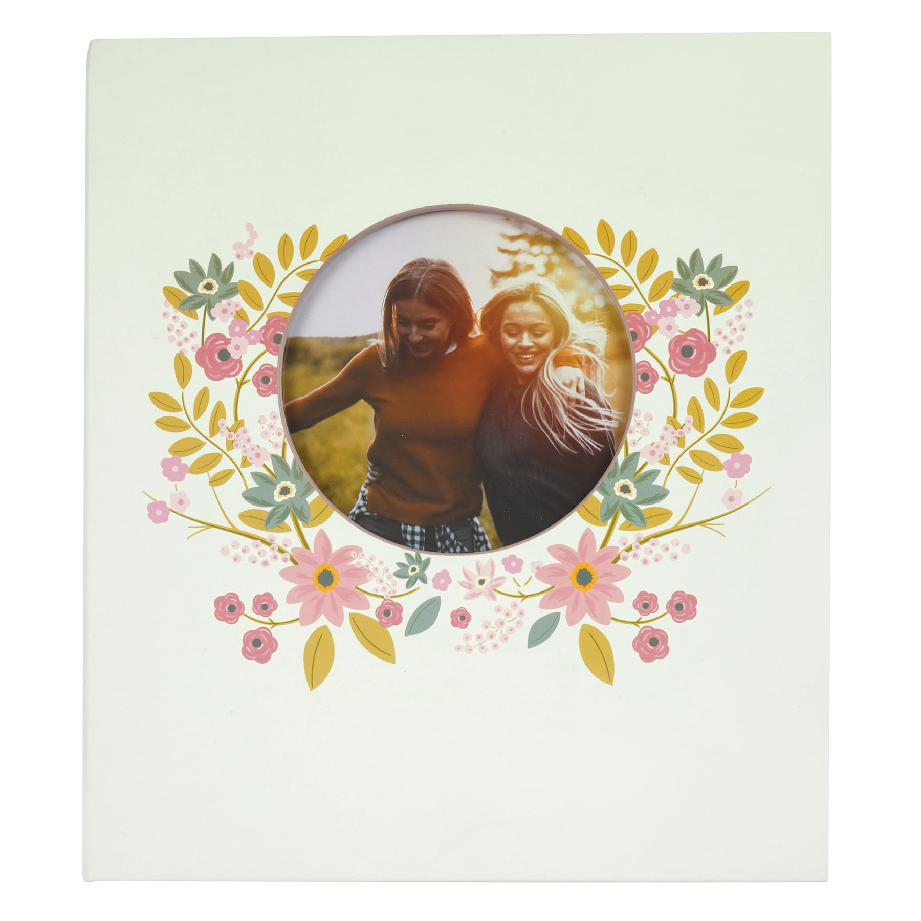 Pink & Green Flower 2-Up Photo Album by Recollections™ - Walmart.com