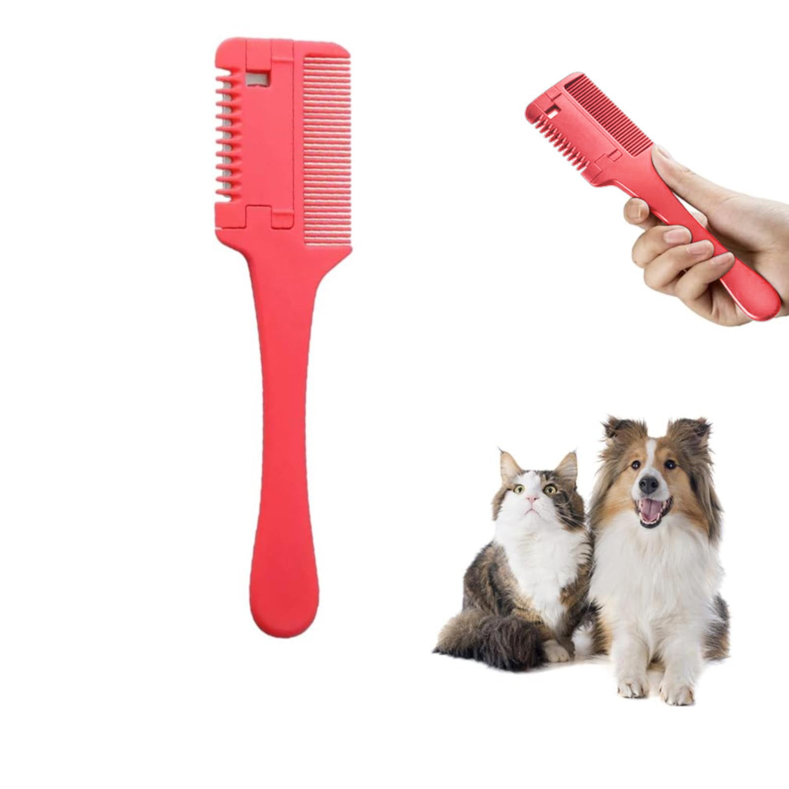 Dog Combs For Grooming Matting 2-Piece Pet Detangling Comb Set ...