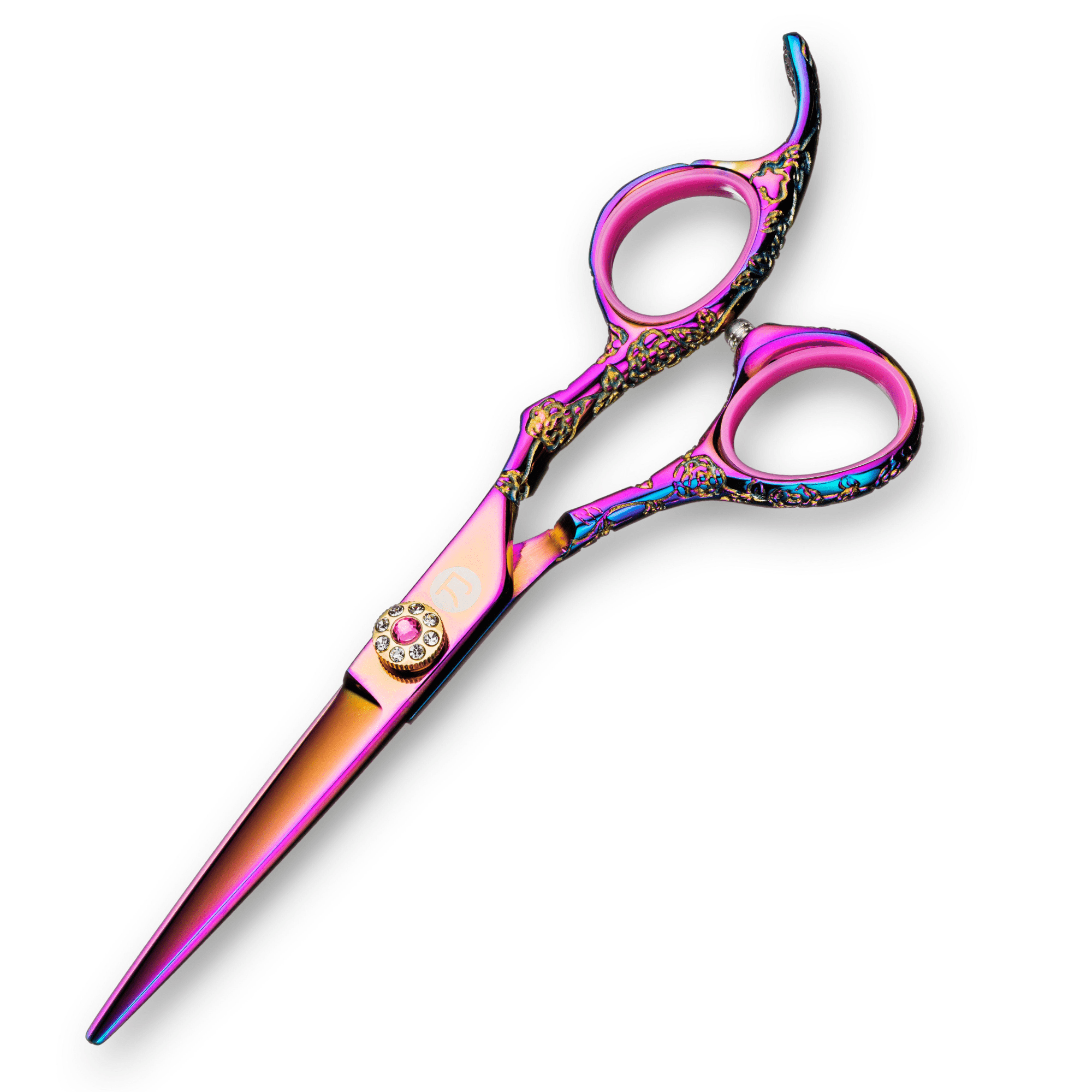 Pink Hair Cutting Scissors for Professional Use - 5.5 Inches - 440C ...