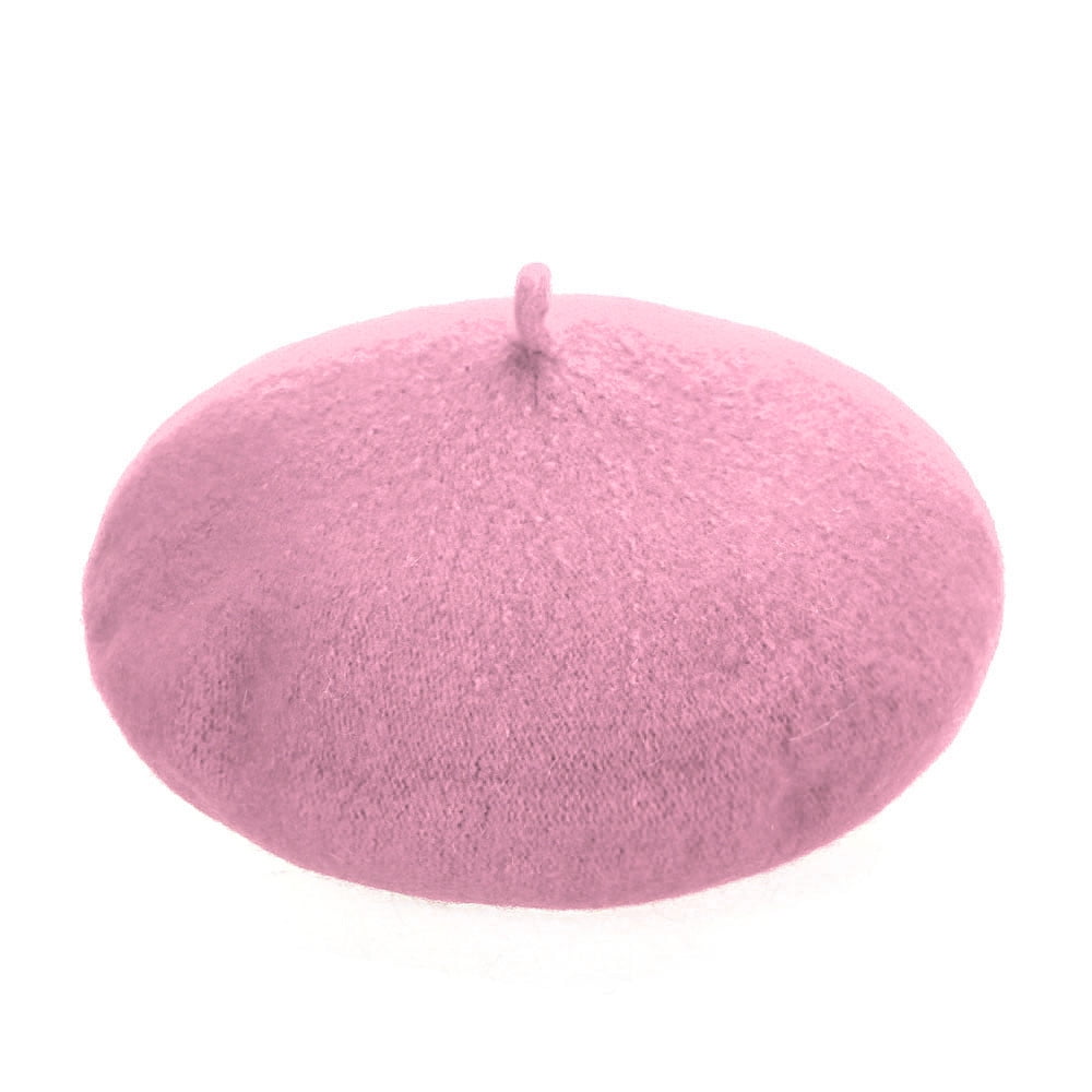 Pink Hat Beret Kids Dome Girls Baseball Caps Berets Pink - Walmart.com
