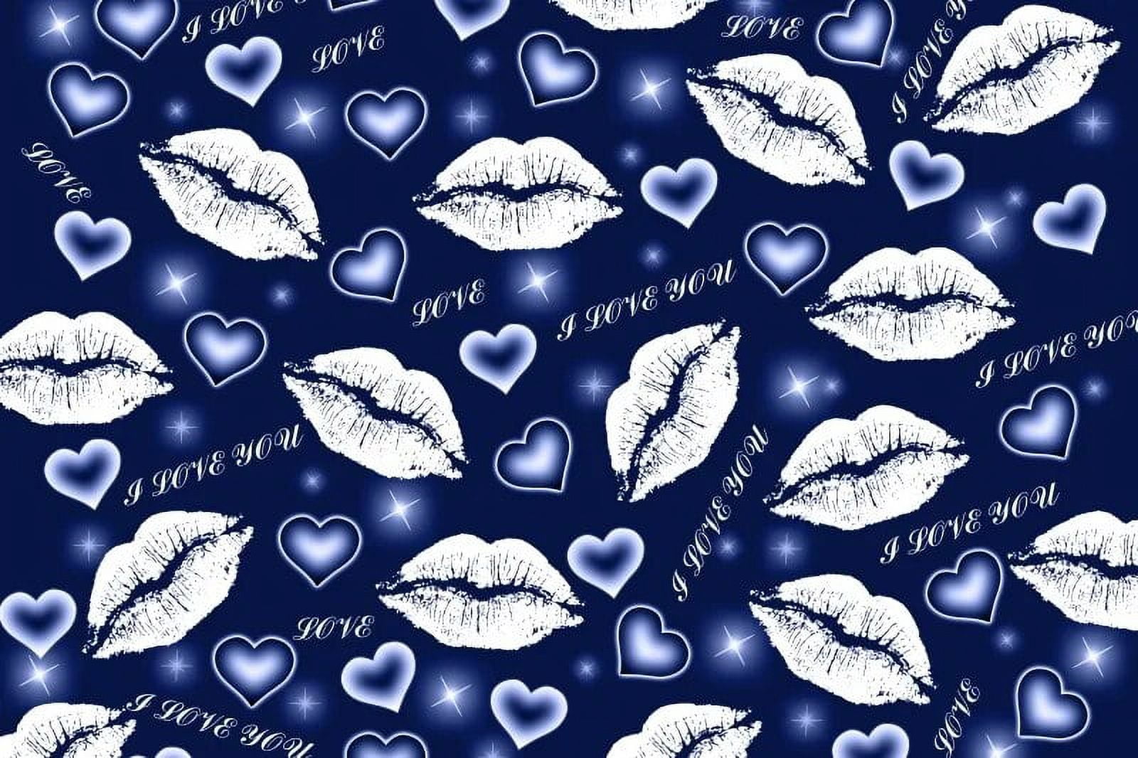 Pink Hearts Backdrop Sweet Lip Butterfly Wall Wedding Party Inter Decor ...