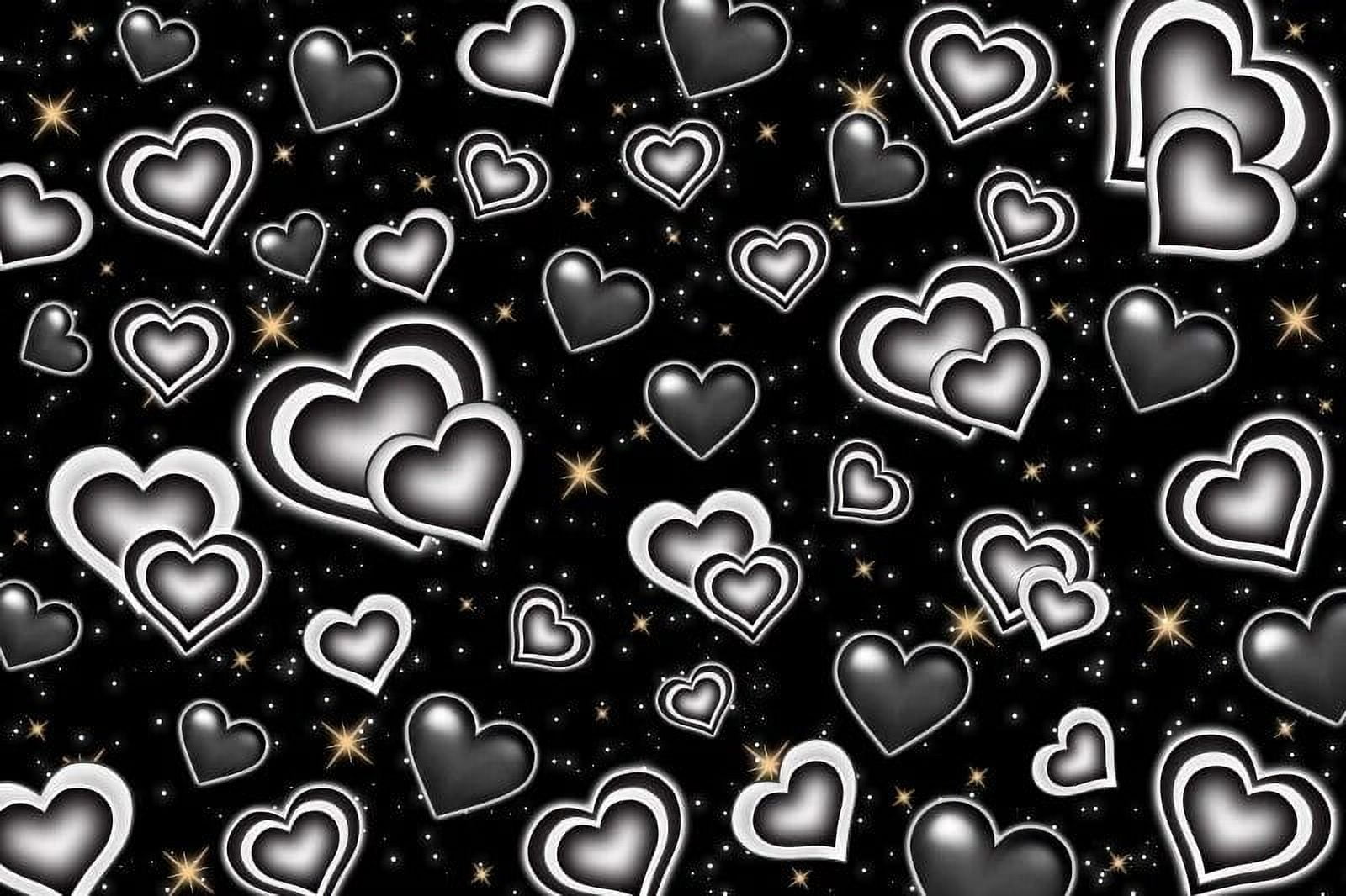 Pink Hearts Backdrop Sweet Lip Butterfly Wall Wedding Party Inter Decor ...