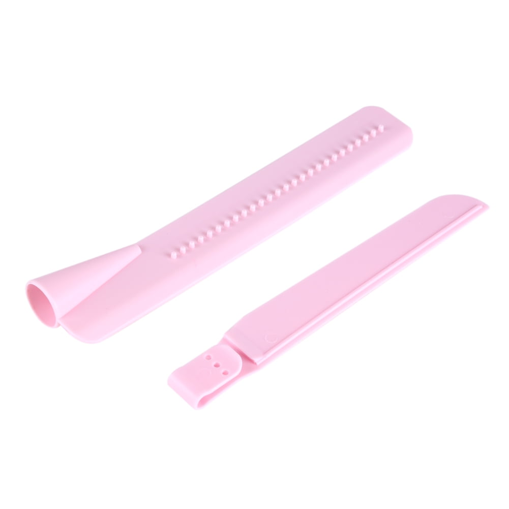 Pink Height-Adjustable Cake Scraper and Butter Smoother for Bakery and ...